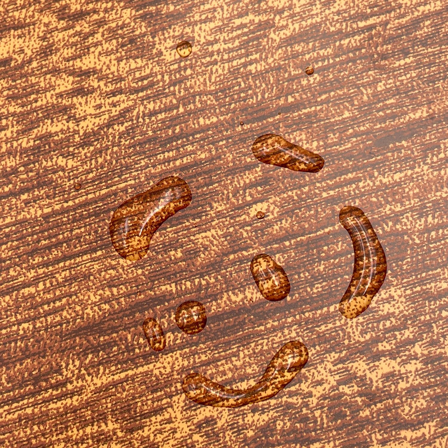 Yifely Brown Wood Textured Vinyl Drawer Paper Self-Adhesive Shelf Liner Countertop Sliding Door Sticker 17.7 Inch by 9.8 Feet