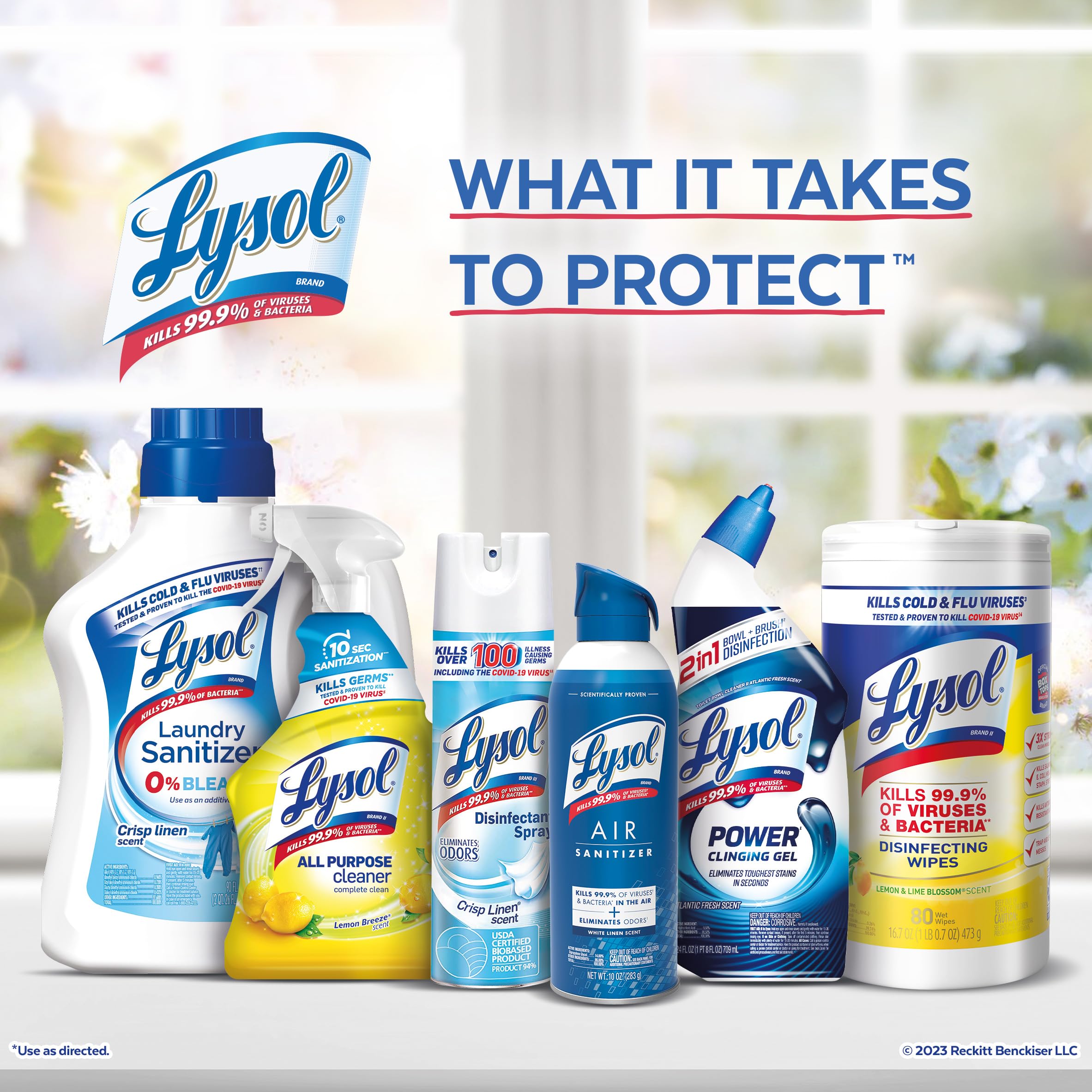 Lysol Kitchen Pro Antibacterial Cleaner Trigger, Orange , 22 oz