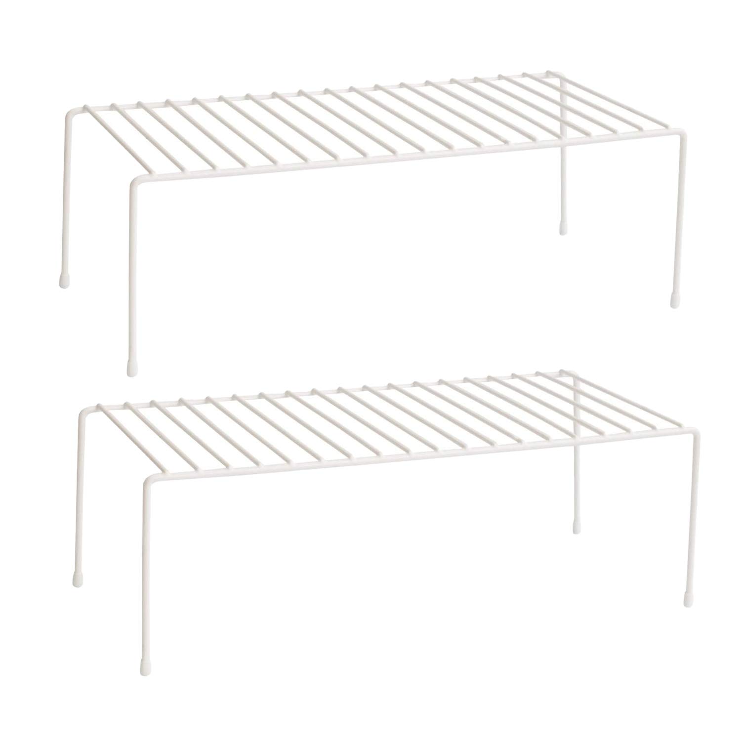 ASTOTSELL Kitchen Cupboard Organiser [2 Pack], Kitchen Cupboard Storage Shelf Rack