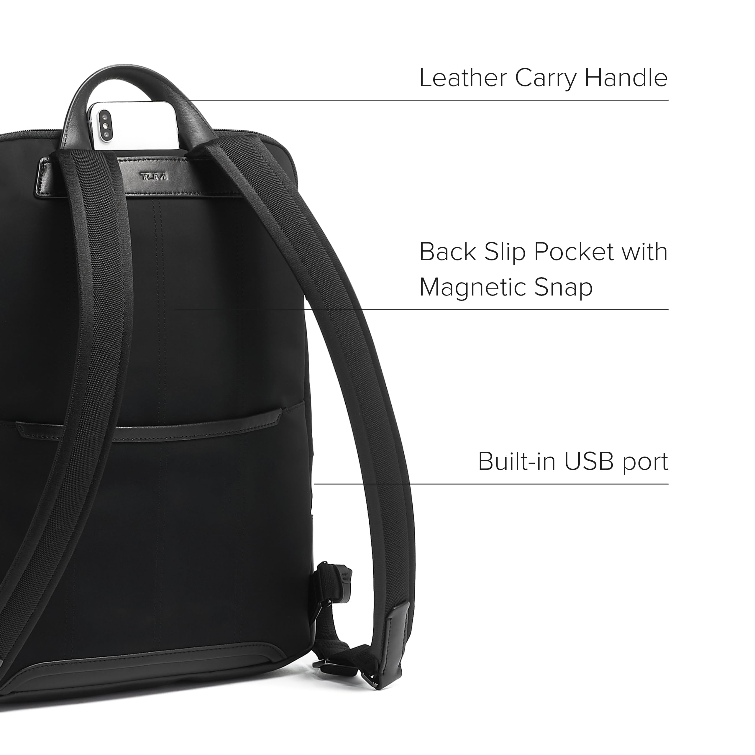 TUMI Harrison William Backpack Black One Size