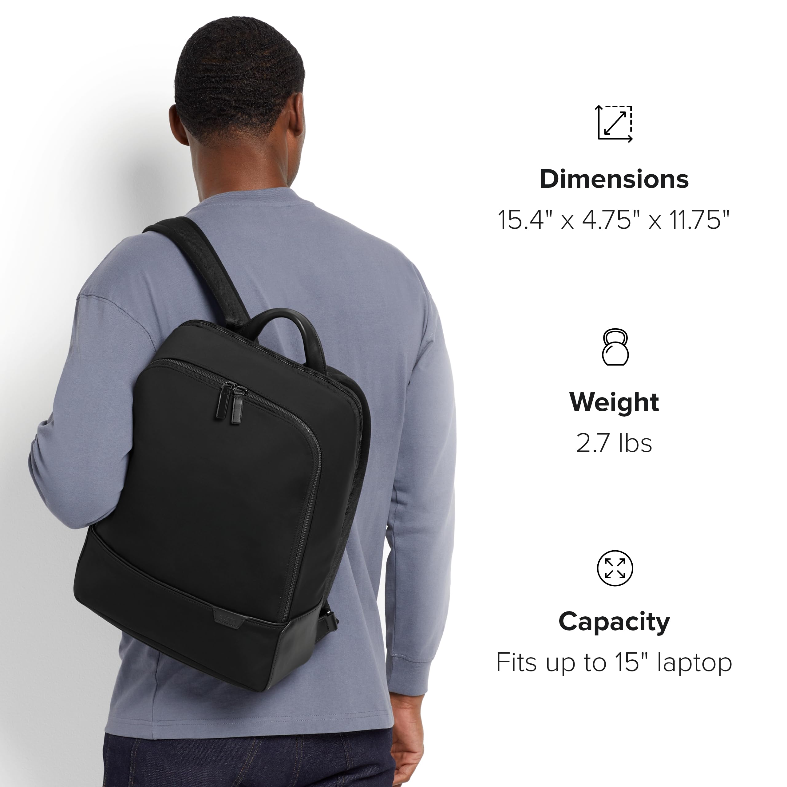 TUMI Harrison William Backpack Black One Size
