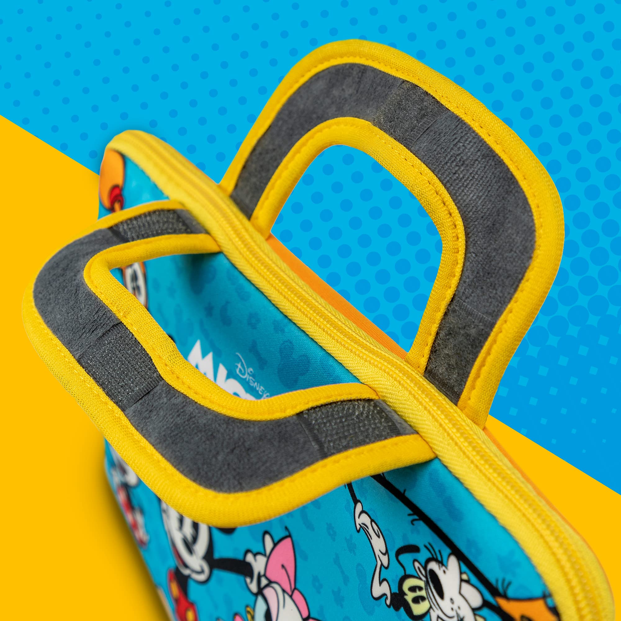 Pebble Gear Disney Mickey and Friends Carry Bag - Universal Neoprene Kids Carry Bag in Disney Mickey and Friends-Design, for 7" Tablets (Fire 7 Kids Edition, Fire HD 8 case), Durable Zip