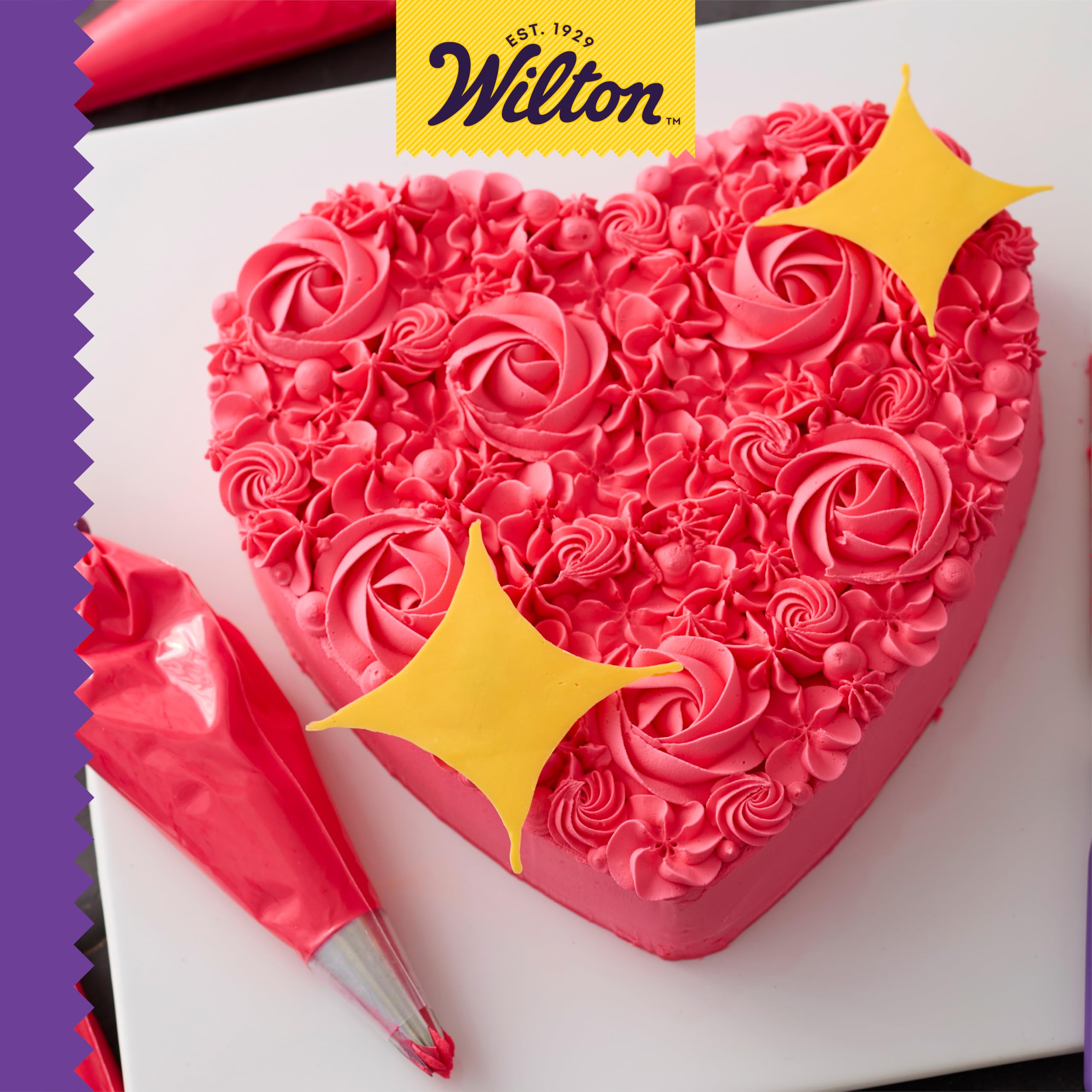 Wilton Decorator Preferred Heart Shaped Cake Pan, 8-Inch, Aluminum
