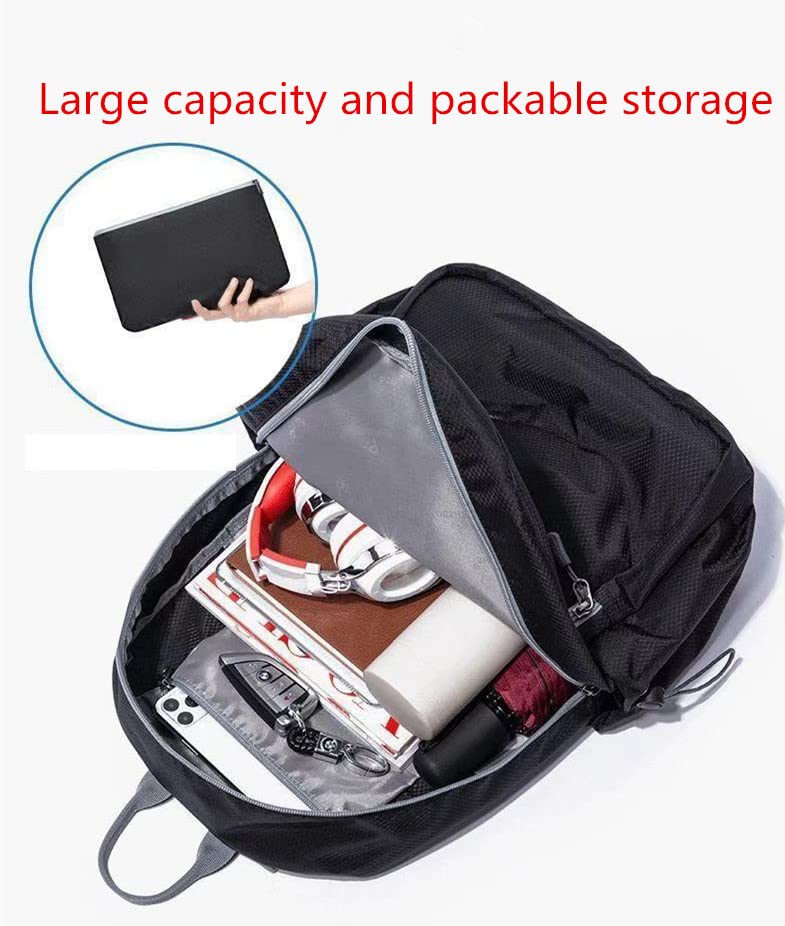Geboldil Men's and women's lightweight foldable hiking travel backpack waterproof camping backpack student backpack