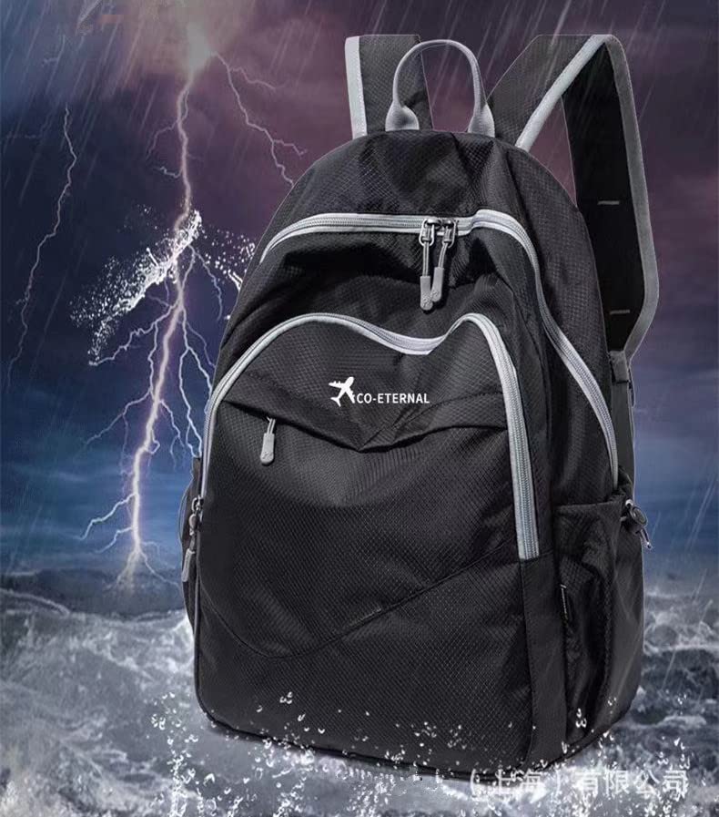 Geboldil Men's and women's lightweight foldable hiking travel backpack waterproof camping backpack student backpack
