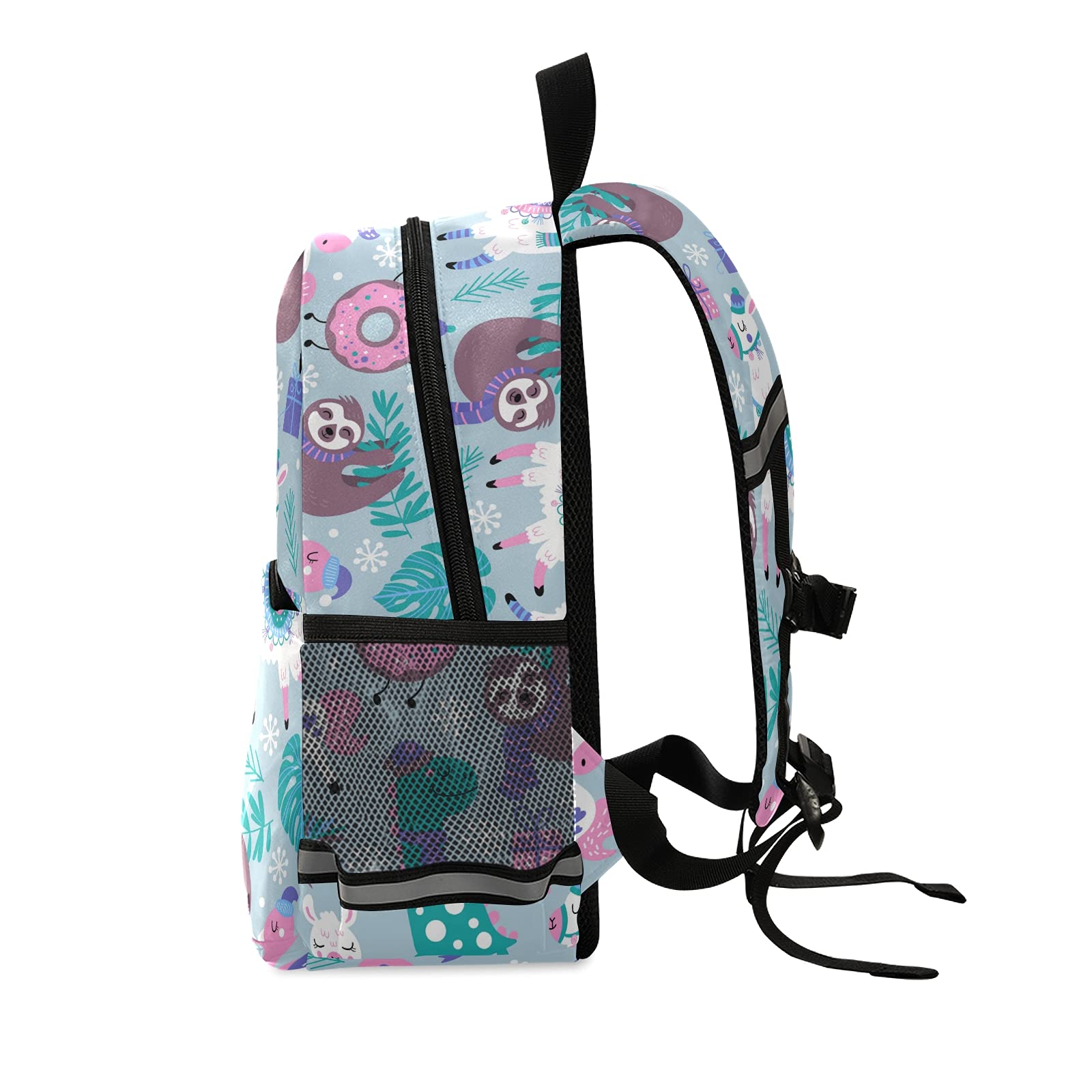 Animals Llama Sloth Dinosaur Toddler Backpack for Kids Boy Girls Age 3-6, Preschool Mini Backpack with Leash