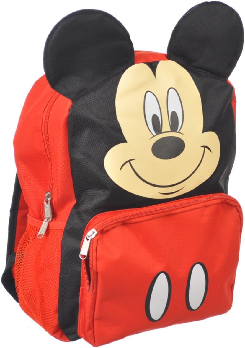 Mickey Mouse "Big Smiles" Backpack - red, one size