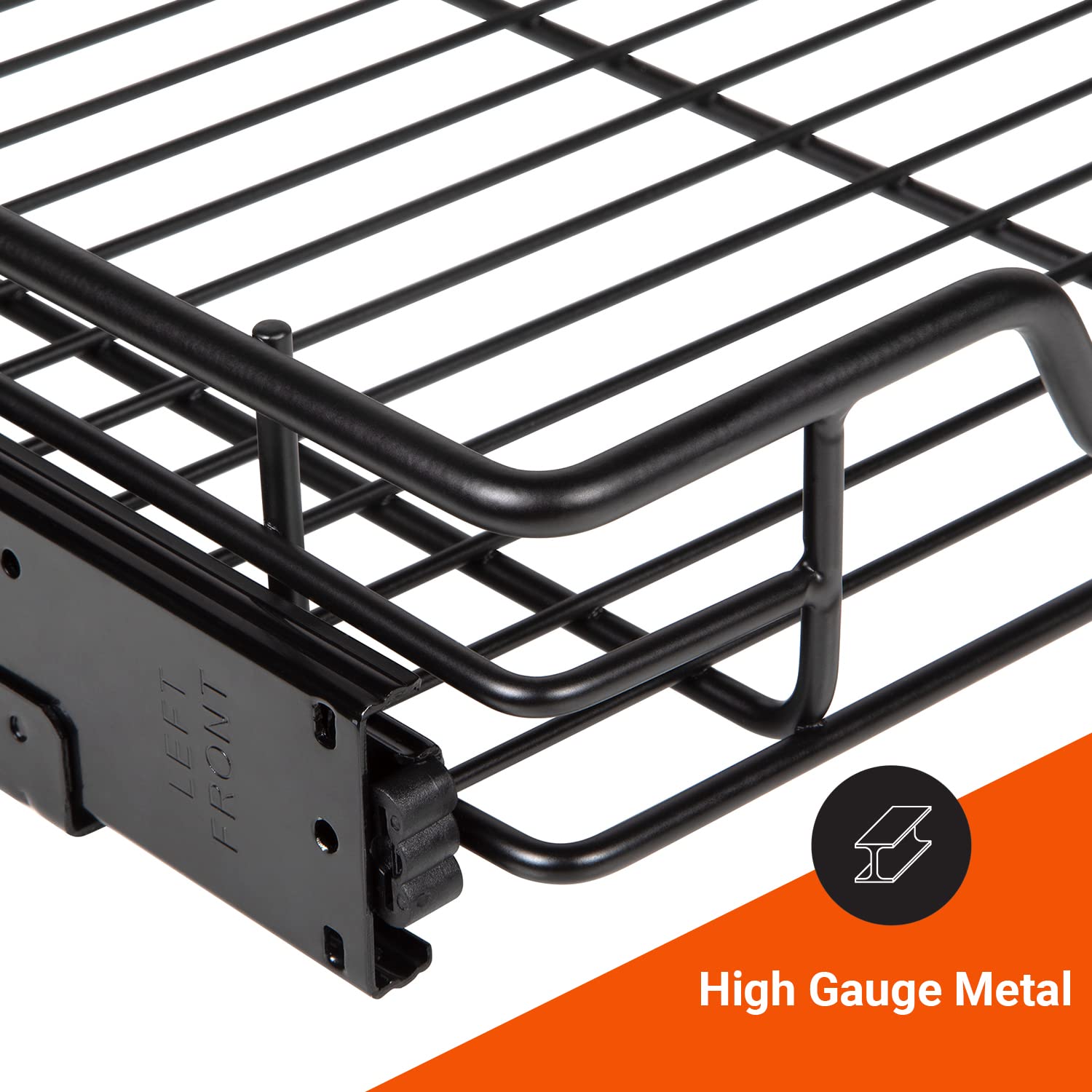 Hold N’ Storage Pull Out Cabinet Drawer Organizer, Heavy Duty-with 5 Year Limited Warranty- Slide Out Shelves, -14”W x 21”D - Requires At Least a 15-1/4” Cabinet Opening, Steel Metal, Black Finish