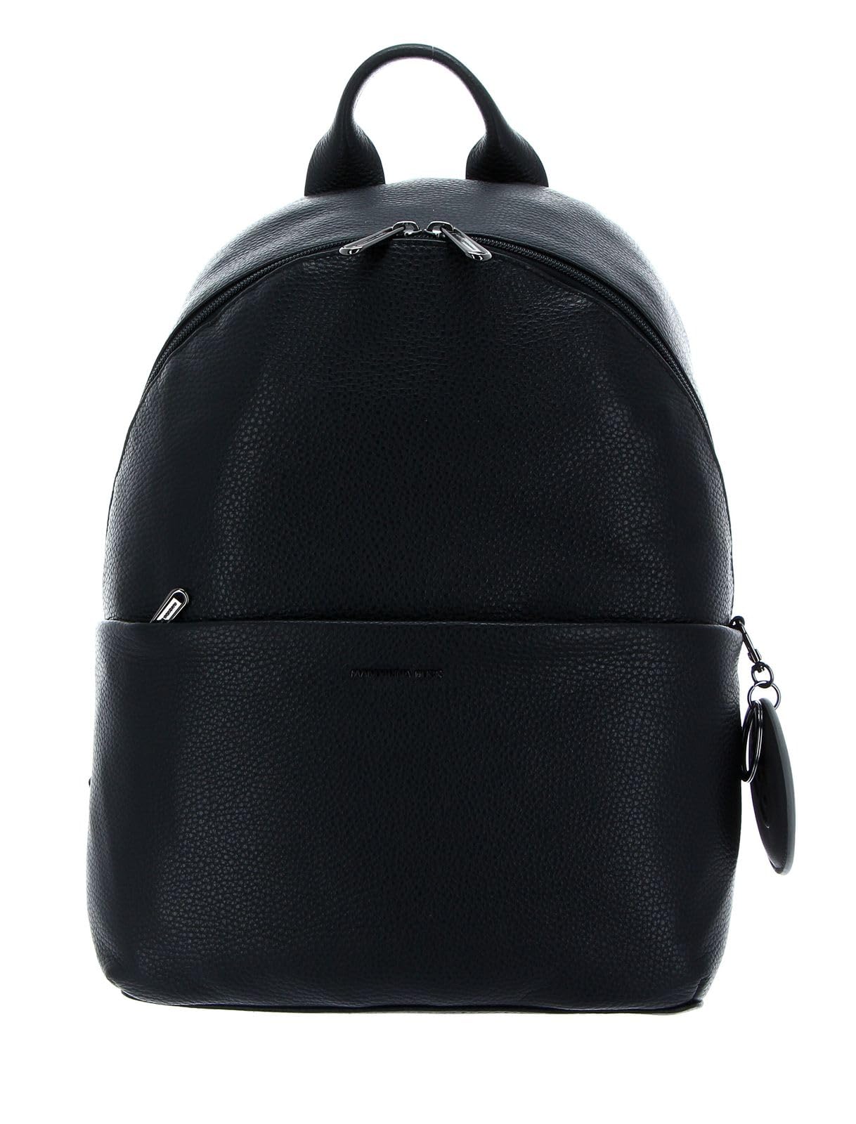 Mandarina Duck Women's Backpack, Nero13, Mellow Leather
