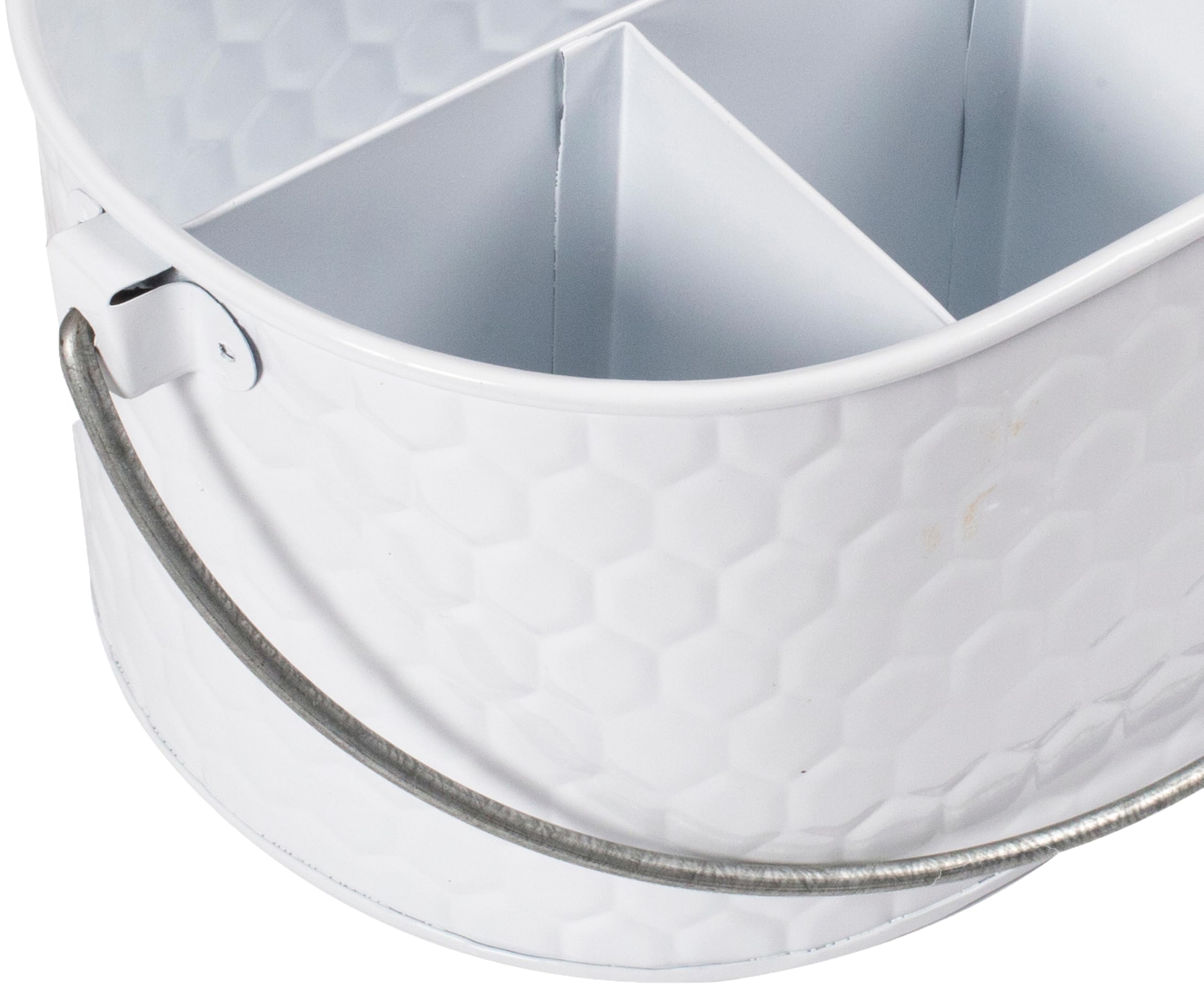 CLEENTABLE utensil caddy for parties, utensil caddy for countertop, kitchen utensil caddy, plate and utensil caddy - picnic utensil caddy, kitchen utensil caddy for countertop - 10 Inches (Grey)