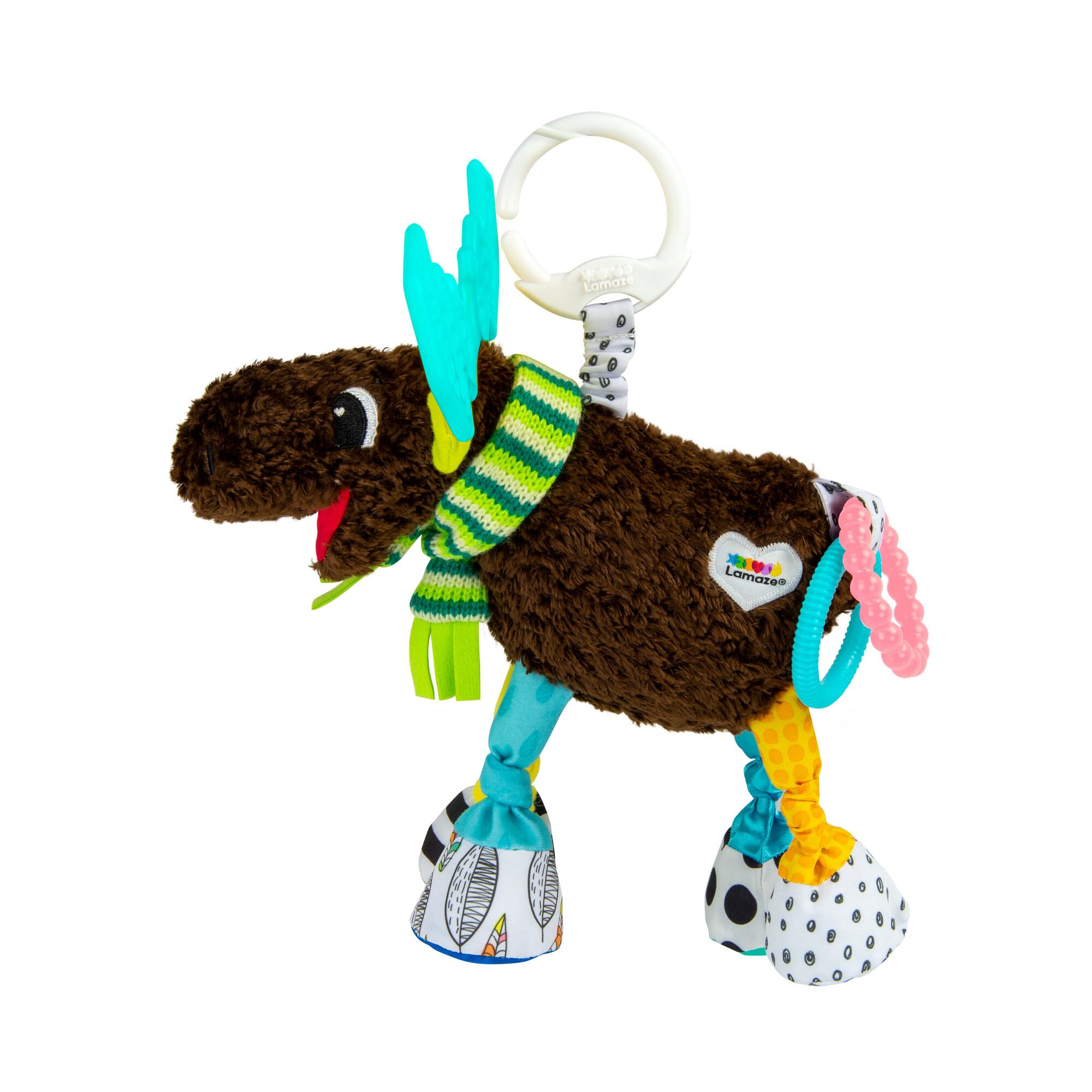 Tomy Lamaze Mortimer The Moose, Clip On Toy