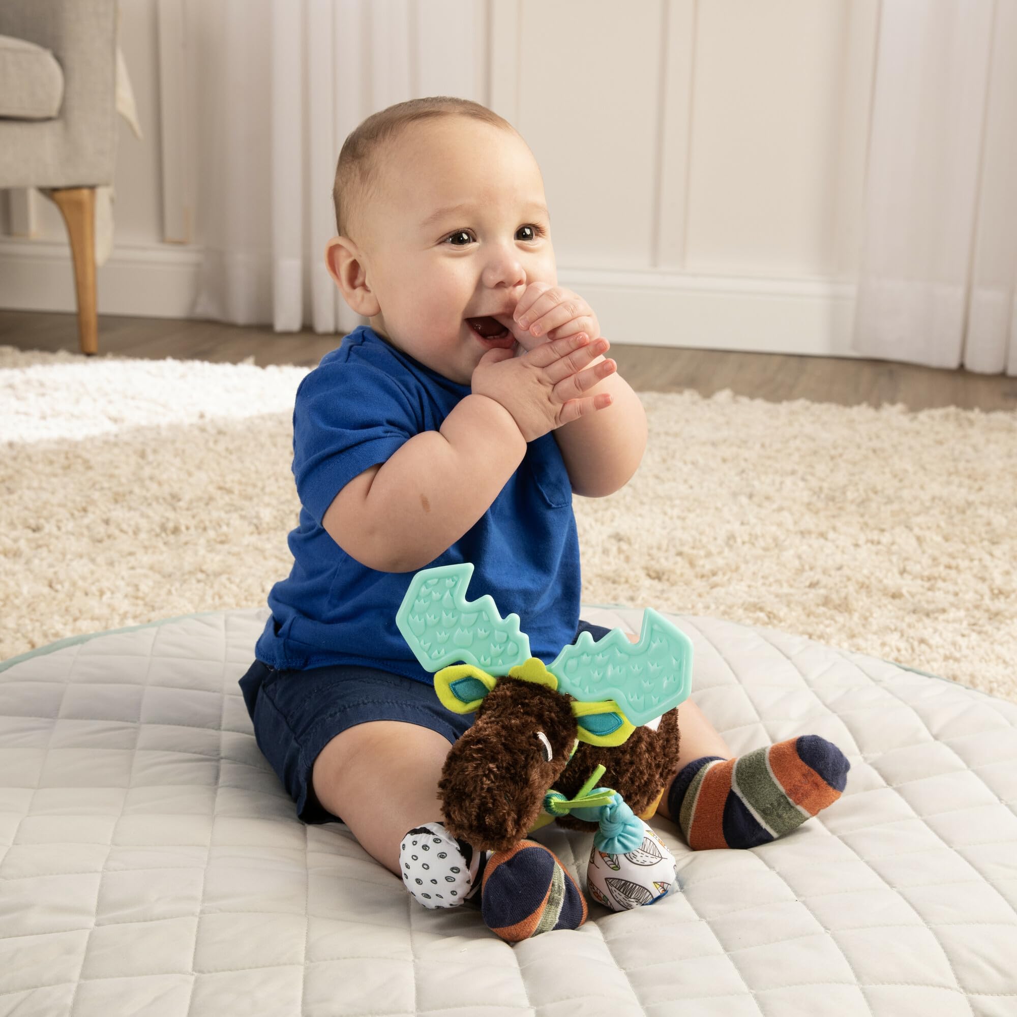 Tomy Lamaze Mortimer The Moose, Clip On Toy