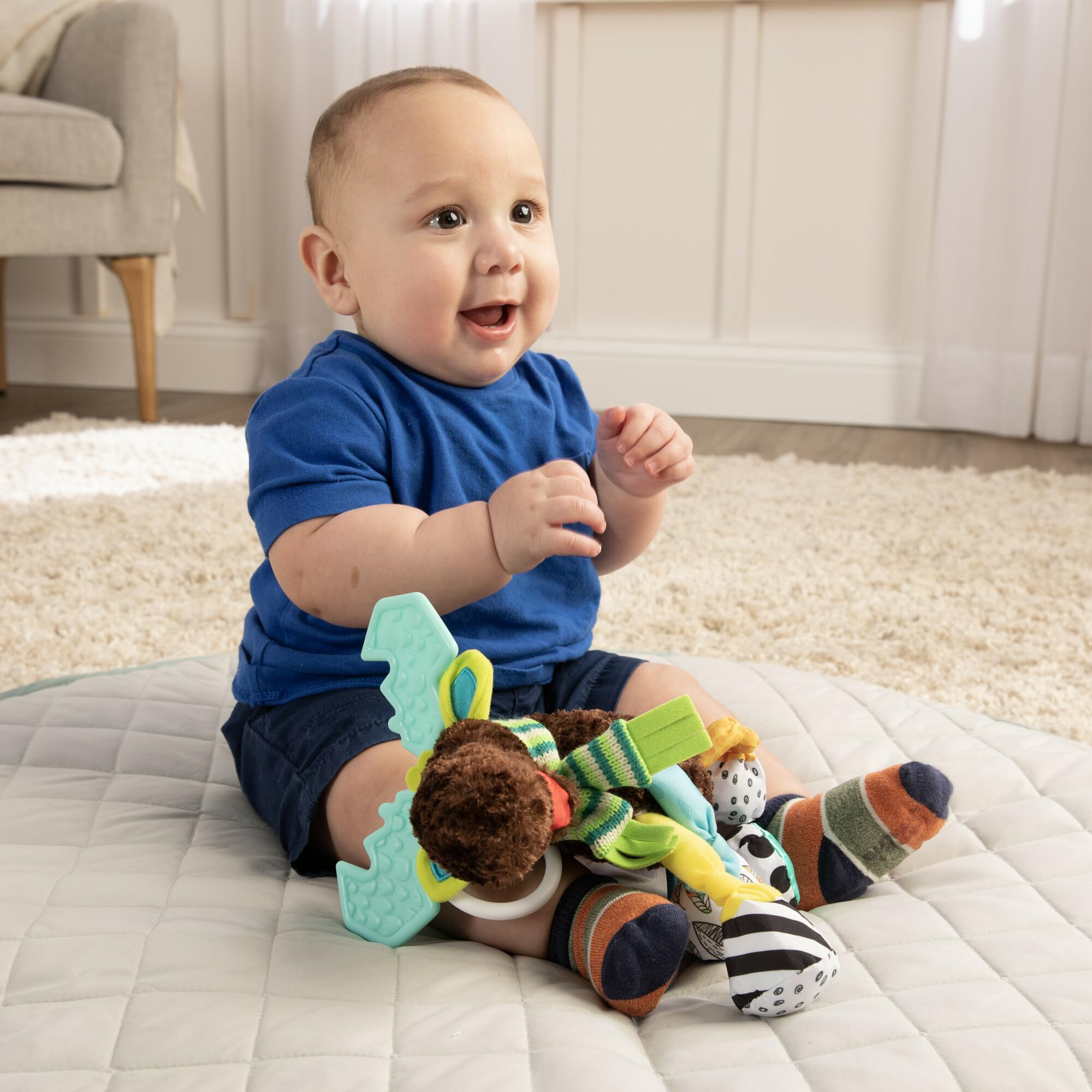 Tomy Lamaze Mortimer The Moose, Clip On Toy