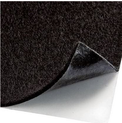 24" Wide Felt - Sold PER Foot - Continuous Length in ROLL - 1/16" Thick SELF Adhesive Protective Felt - No Scratch - Premium Acrylic