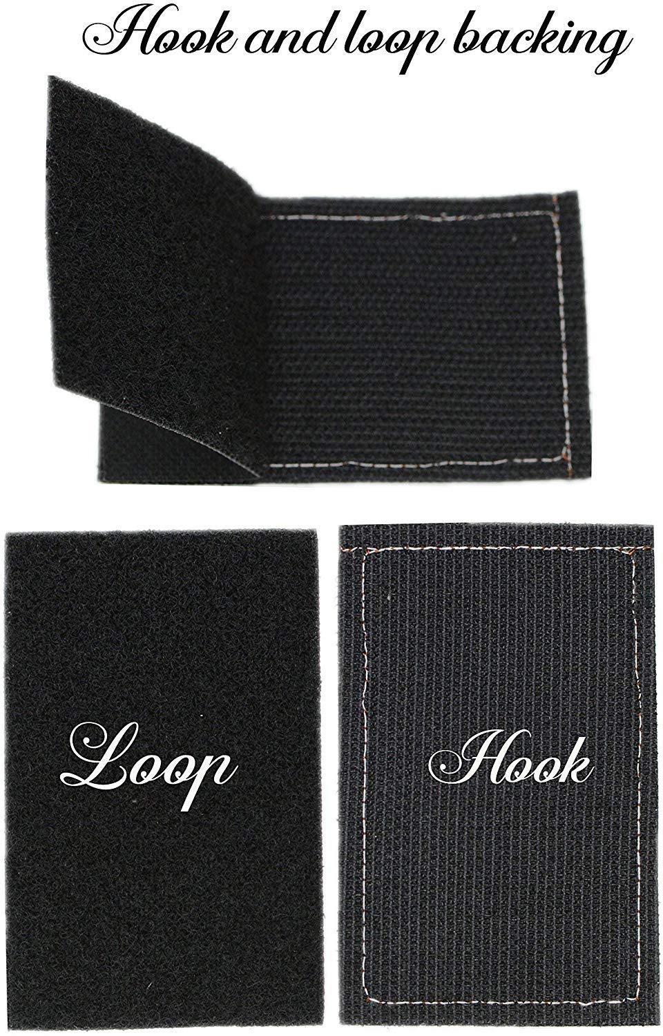 20 Pieces Random Patches Tactical Morale Embroidery Patches, Military Funny Patch Full Embroidered Appliques for Tactical Gear