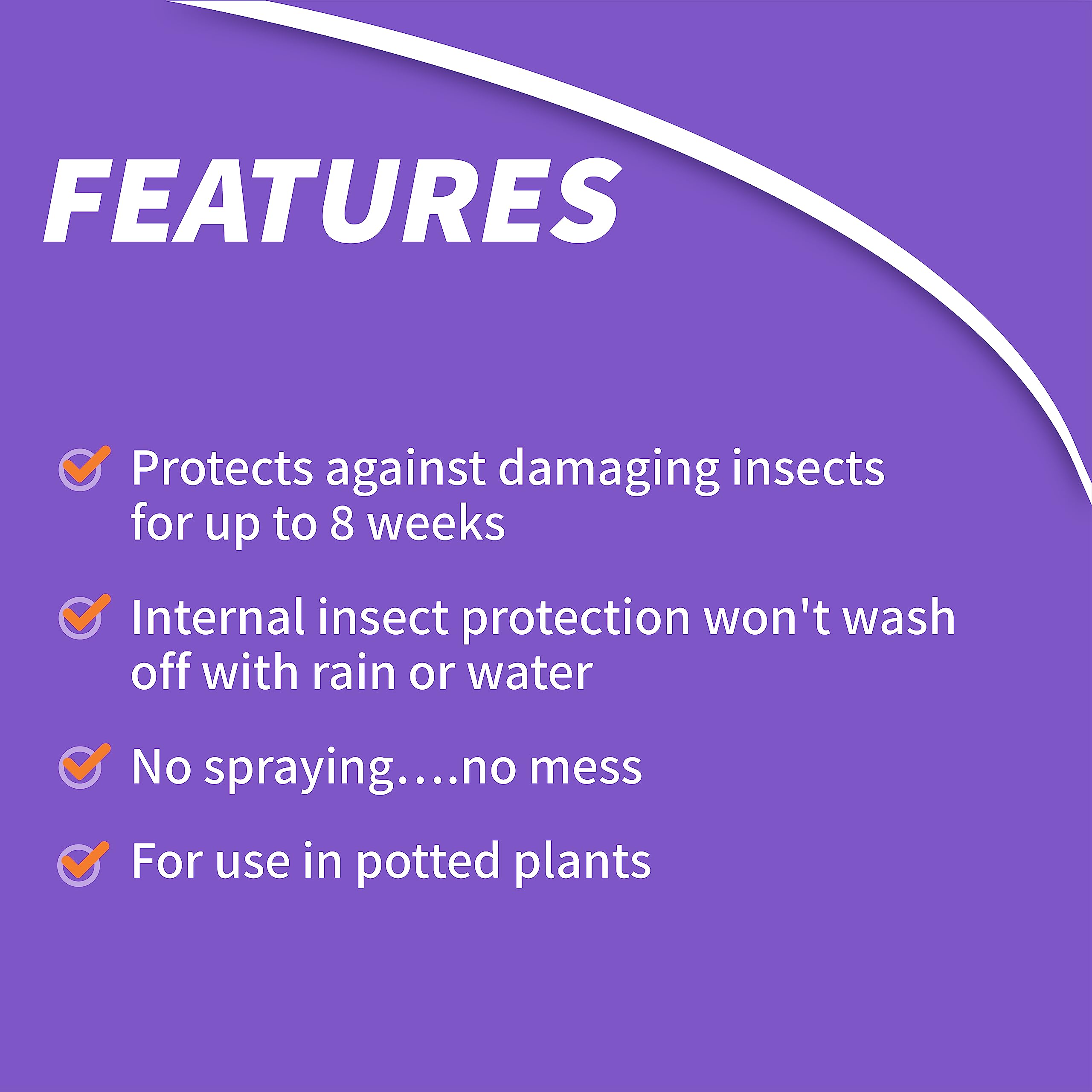 Bonide Insect Control Systemic Granules, 4 lbs. Ready-to-Use Water Resistant Long Lasting Protection Outdoor Use