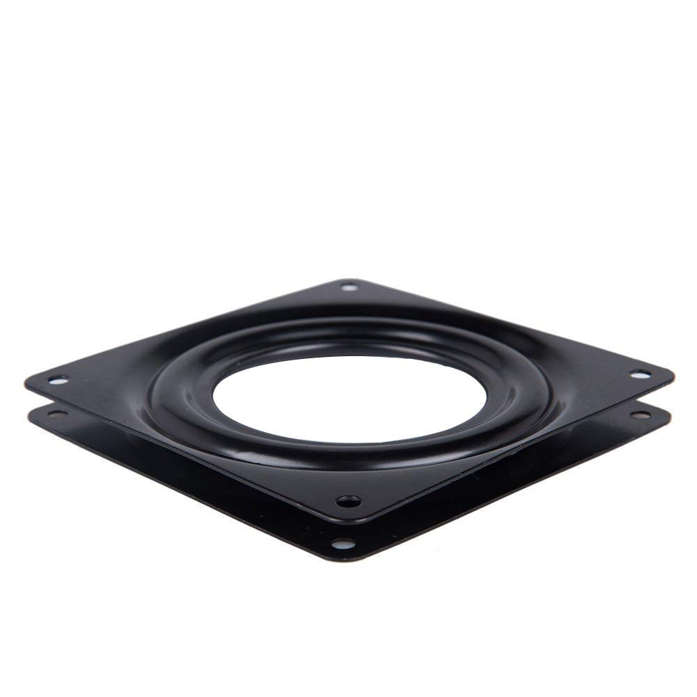 Fasmov 16 Pack 4-Inch Lazy Susan Turntable Bearings, 5/16” Thick Swivel Plate for Serving Trays, Kitchen Cabinet, Craft Project, Makeup Holder