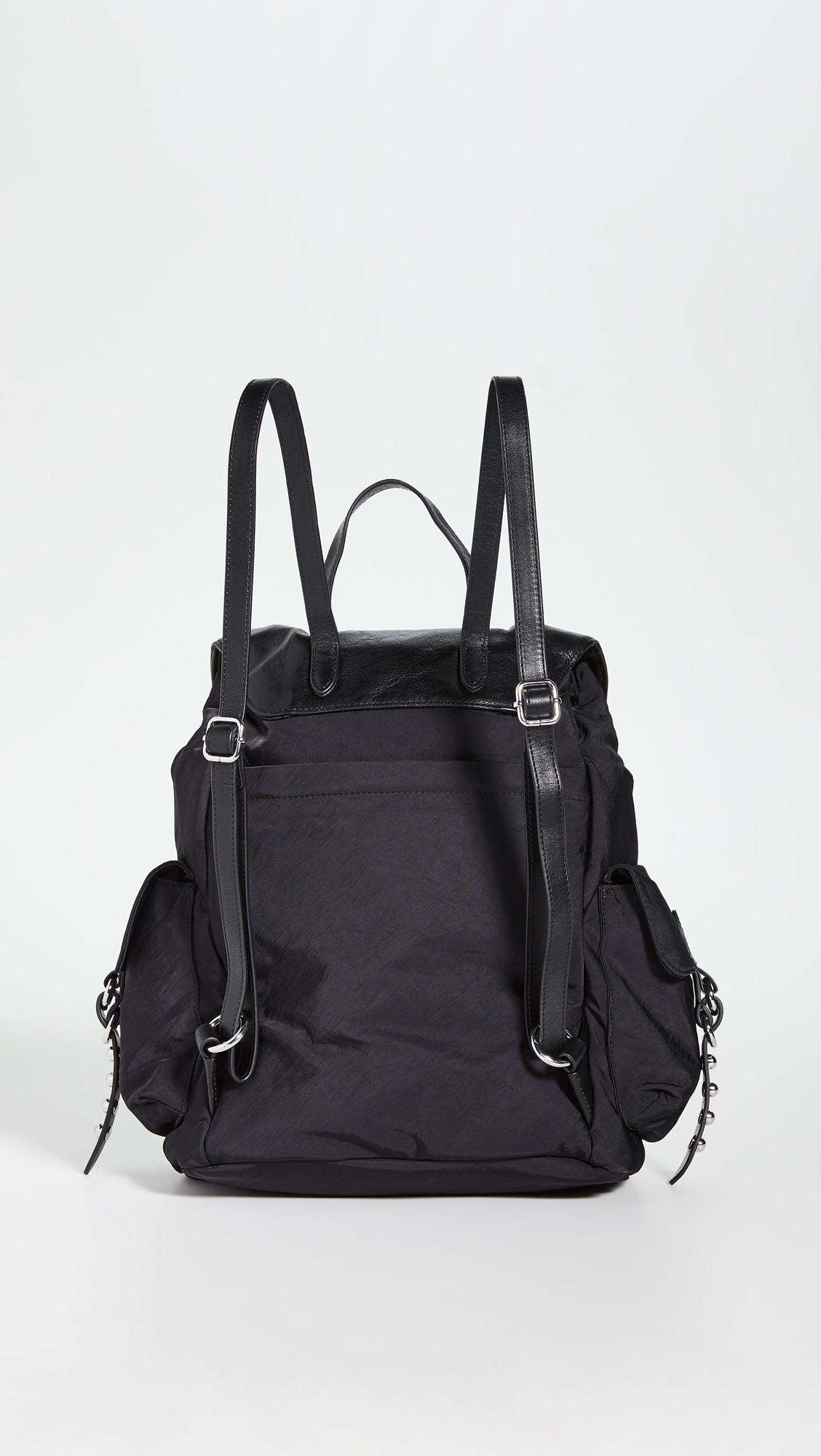 Rebecca Minkoff Bowie Nylon Backpack, BLACK