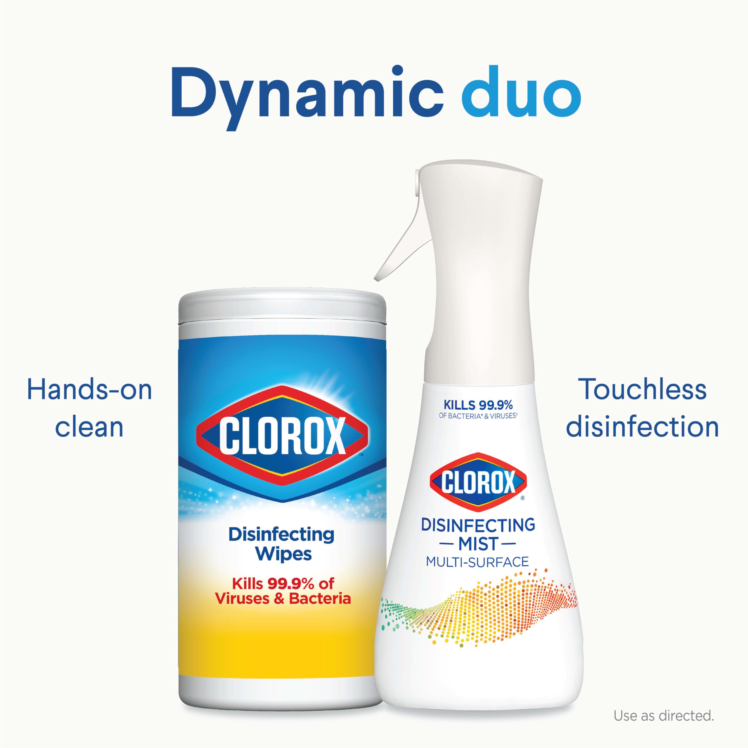 Clorox Disinfecting Mist, Multisurface Cleaner, Lemon and Orange Blossom, Sanitizing Spray & Refill, 16 Ounces