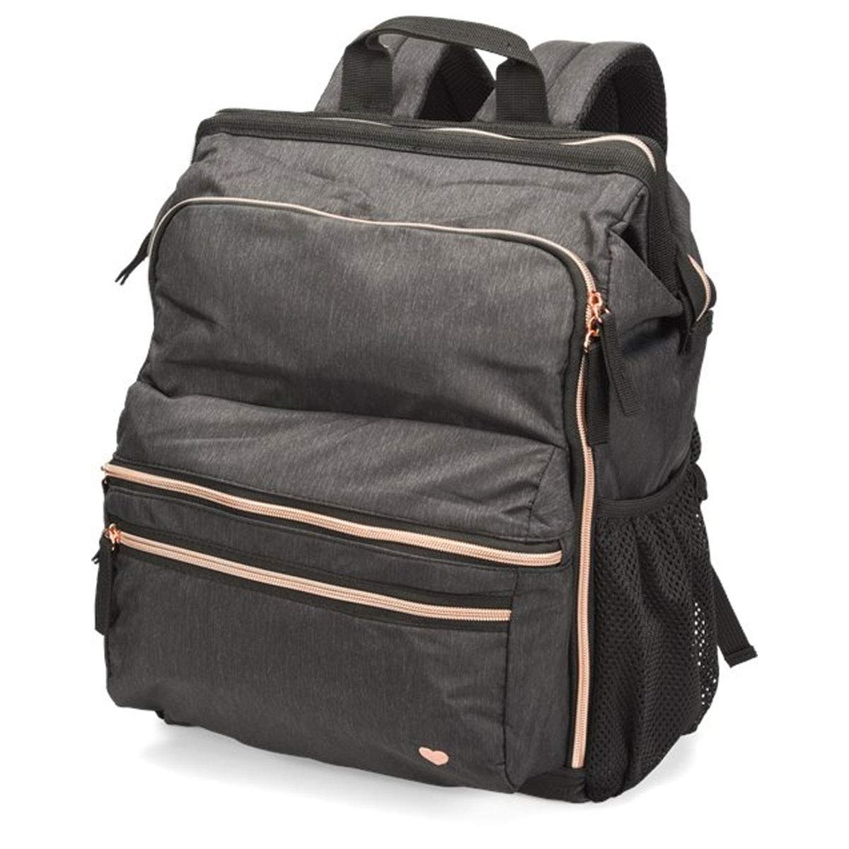 Nurse Mates Ultimate Back Pack Bag (Charcoal Rose Gold)