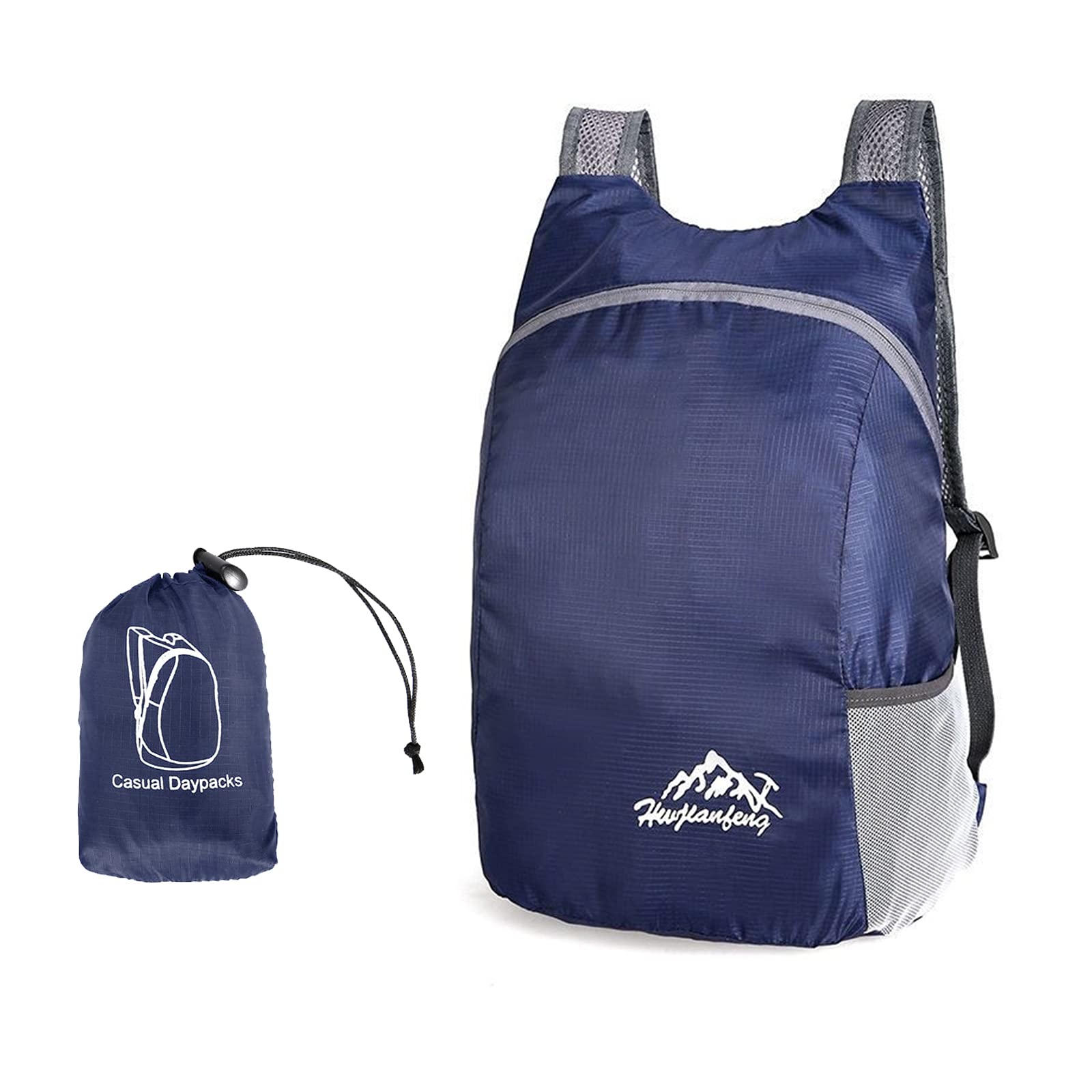 20L Ultra Lightweight Foldable Backpack Small Hiking Rucksack Ultralight Water Resistant Travel Packable Daypack for Men Women for Outdoor Sport Travelling Walking Hiking Camping Biking