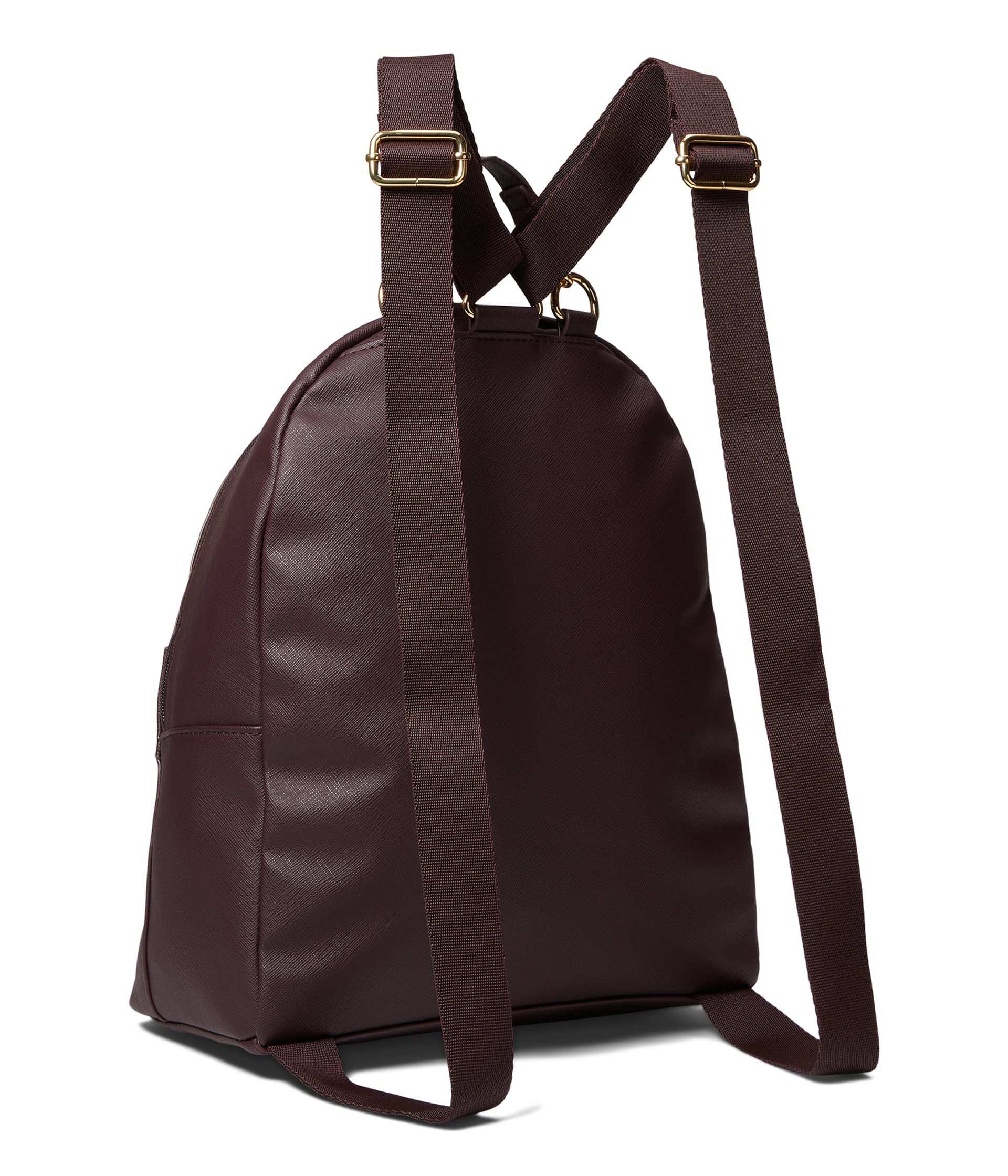 Tommy Hilfiger Kendall II Medium Dome Backpack Saffiano PVC Dark Cabernet One Size