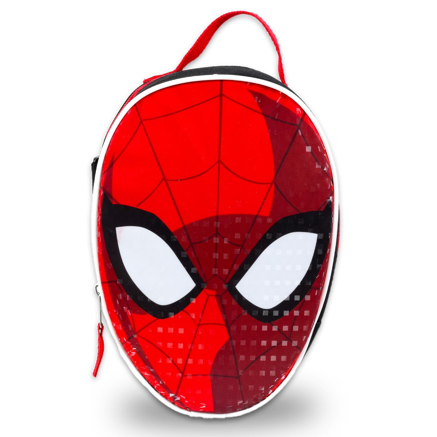Marvel Shop Spiderman Backpack With Lunch Box For Boys ~ 5 Pc Bundle With 16 Inch Spiderman School Bag For Kids, Spiderman Lunch Bag, Stickers, And More | Spiderman School Supplies