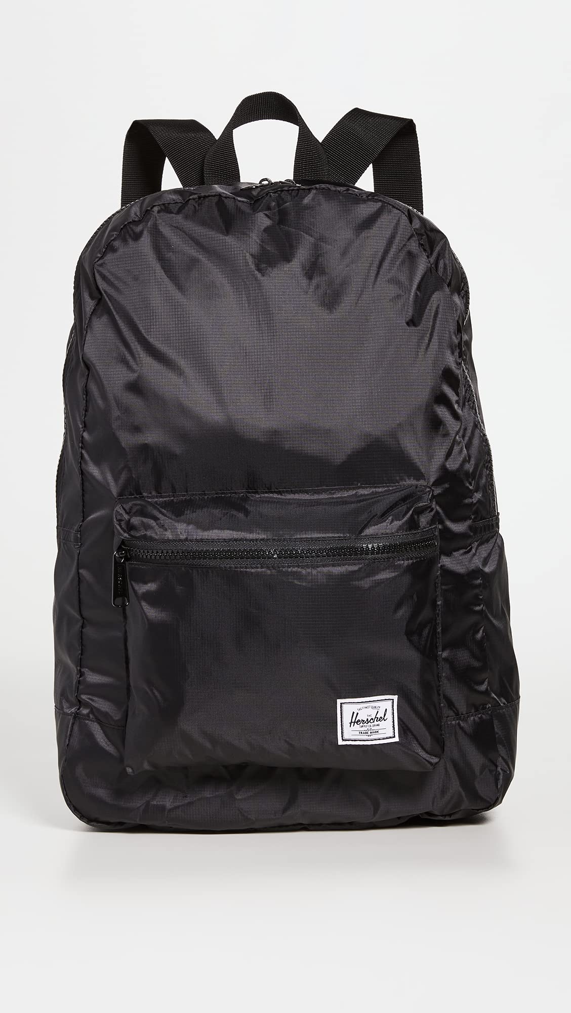 Herschel Packable Daypack Backpack, Black/Black, One Size