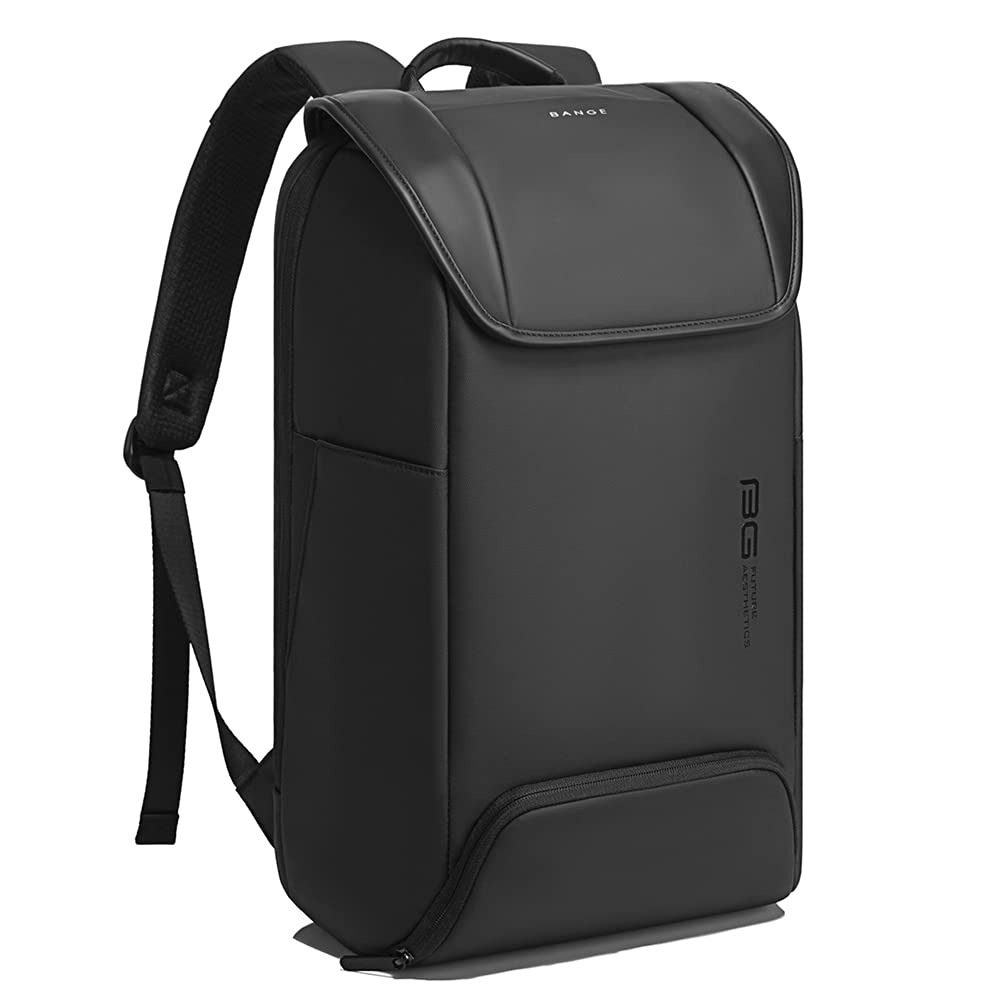 Laptop Backpack Smart Trendy Fashion Durable 21 Liters Capacity Unisex Oxford Material Backpack With Anti_Theft Waterproof USB 1.37KG Weight 15.6 In Laptop Bag For Business Travel College School-Black