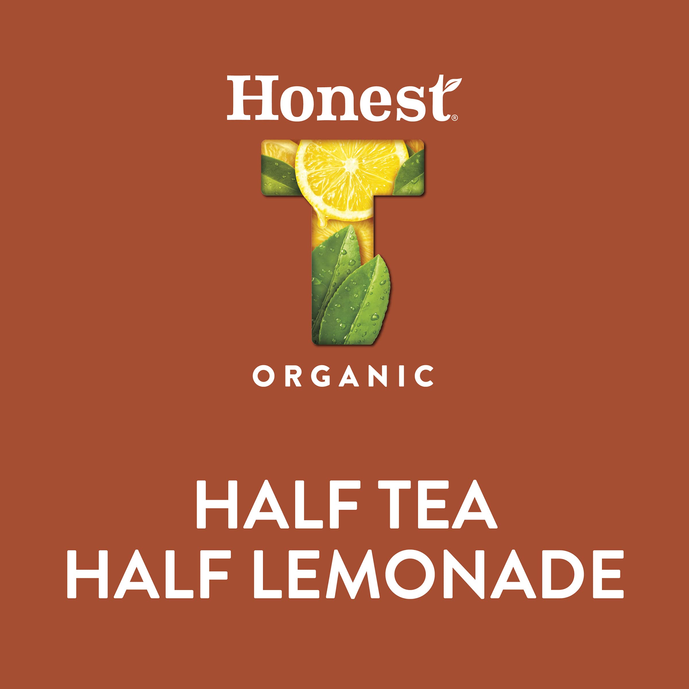 Honest Tea Half Tea and Half Lemonade, 59 Fl Oz (Pack of 8)