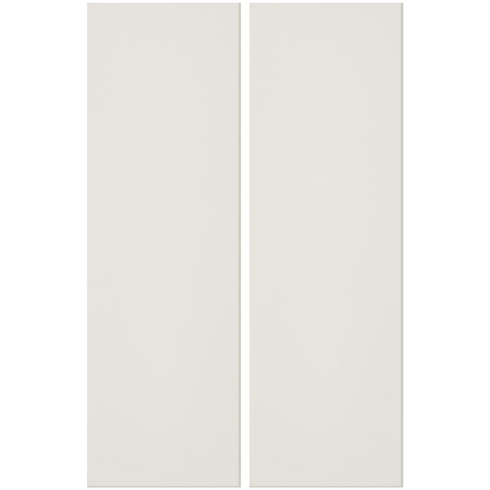Tinlade 2 Pcs G10 Knife Handle Spacer Material 6.3 x 2 x 0.04 Inches G10 Sheet Knife Handle Liners for Knife Scales Slabs Making Supplies (White)