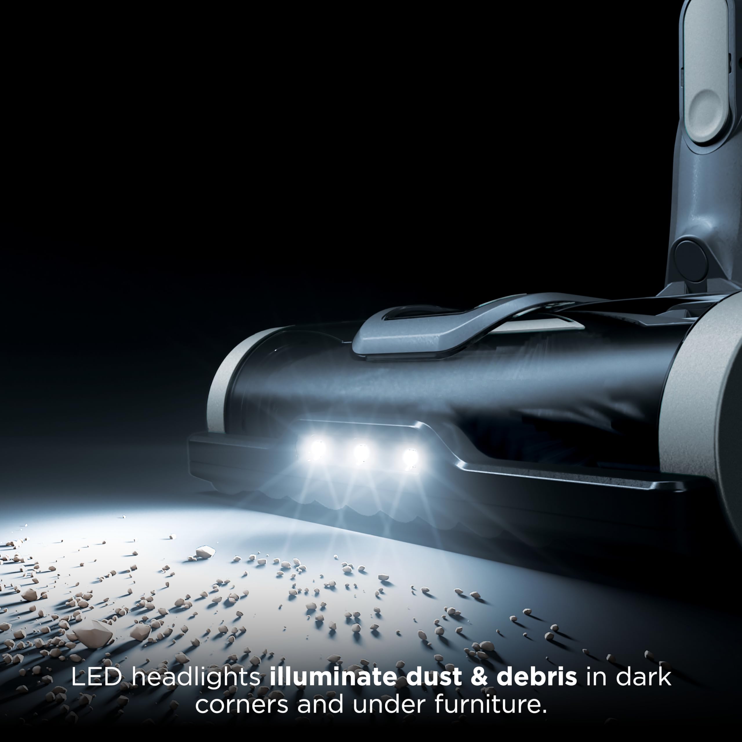 Shark IX141 Pet Cordless Stick Vacuum with XL Dust Cup, LED Headlights, Removable Handheld, Crevice Tool & Pet Multi-Tool, 40min Runtime, Grey/Iris