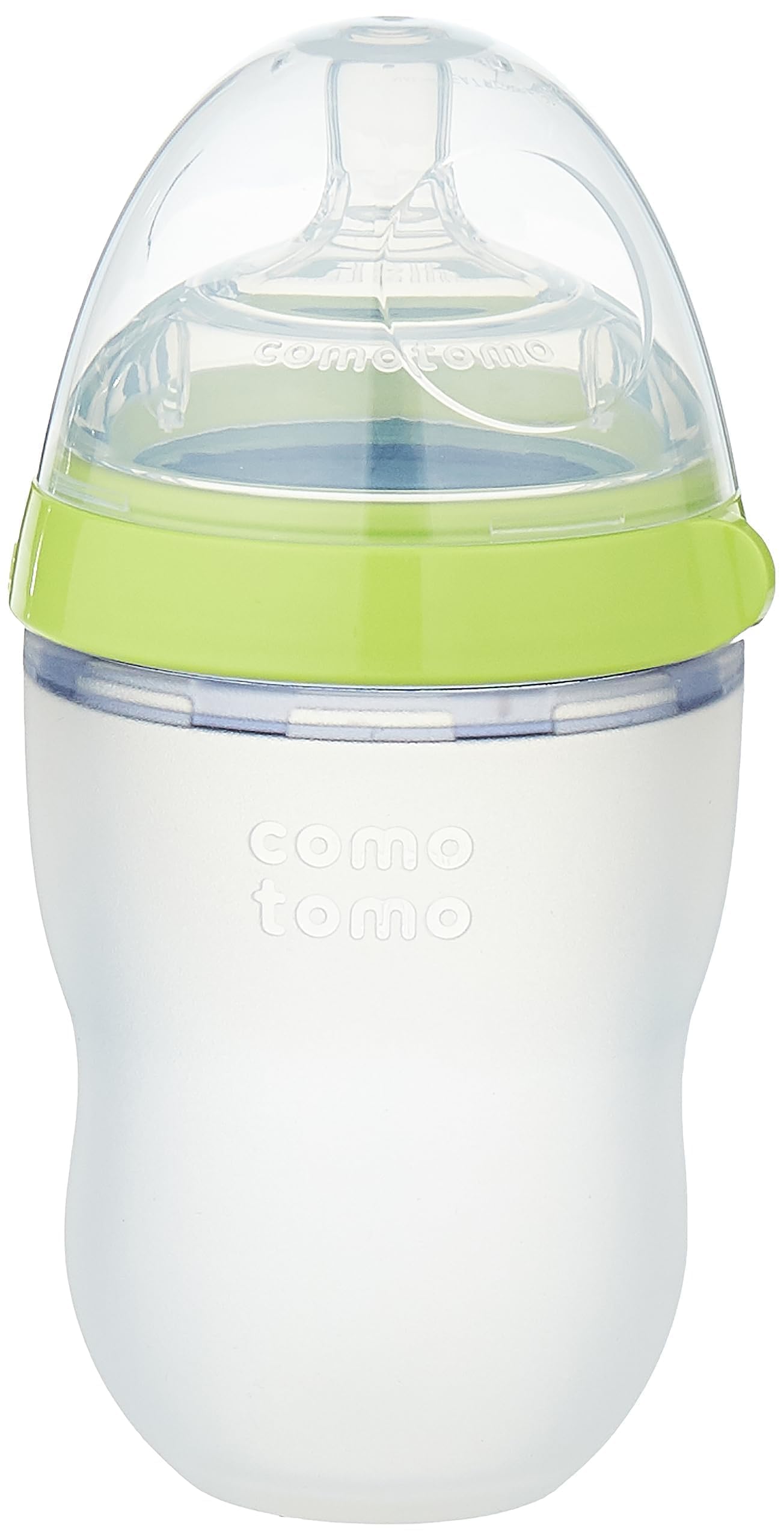Comotomo Baby Bottle, Green, 5 oz