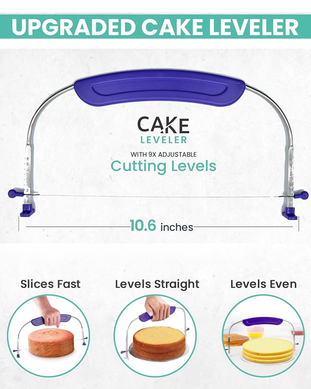 65PCs Cake Decorating Kit Baking Supplies Tools with Non-Slip Cake Turntable-Cake leveler- 24 Numbered Icing Piping Tips, Pattern Chart & EBook- Straight & Angled Spatula-30 Piping Bags- 3 Scraper Set