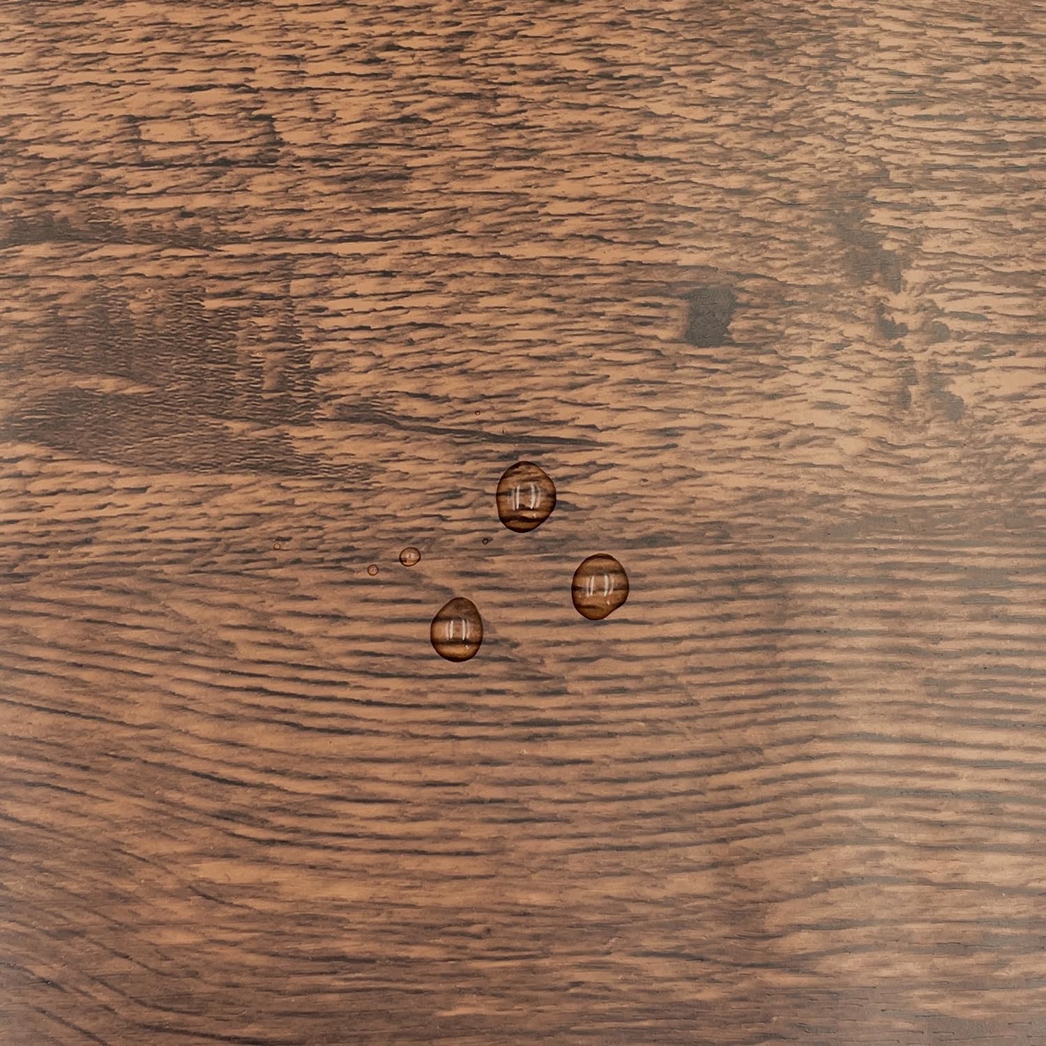 Yifely Brown Wood Grain Drawer Covering Paper Self Adhesive Shelf Liner Table Door Sticker 17.7 Inch by 9.8 Feet