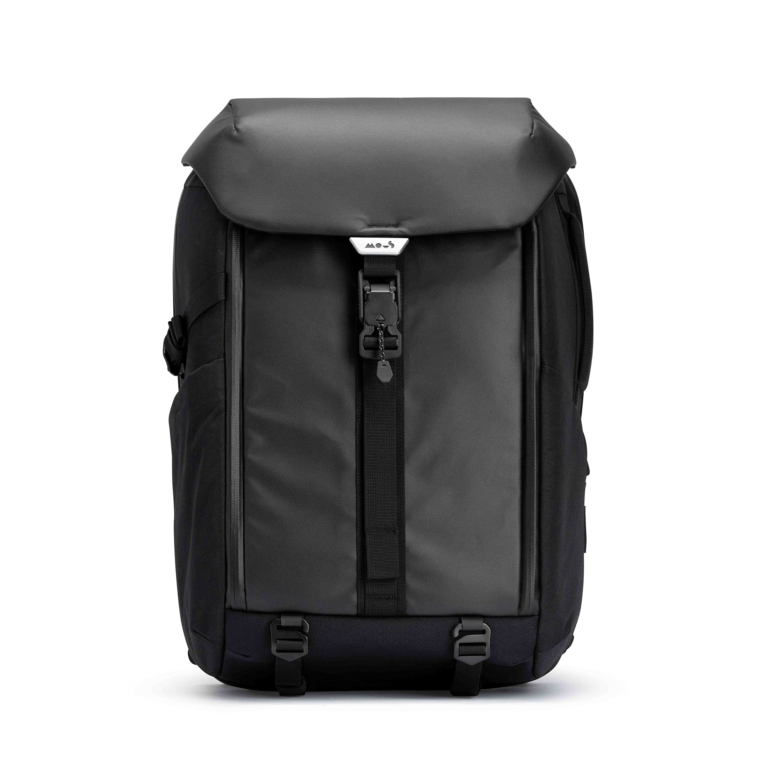 MOUS - Backpack with Laptop Compartment - 25L Ultra-Protective Tech Backpack Water-Resistant for Work, Business, Travel - Black