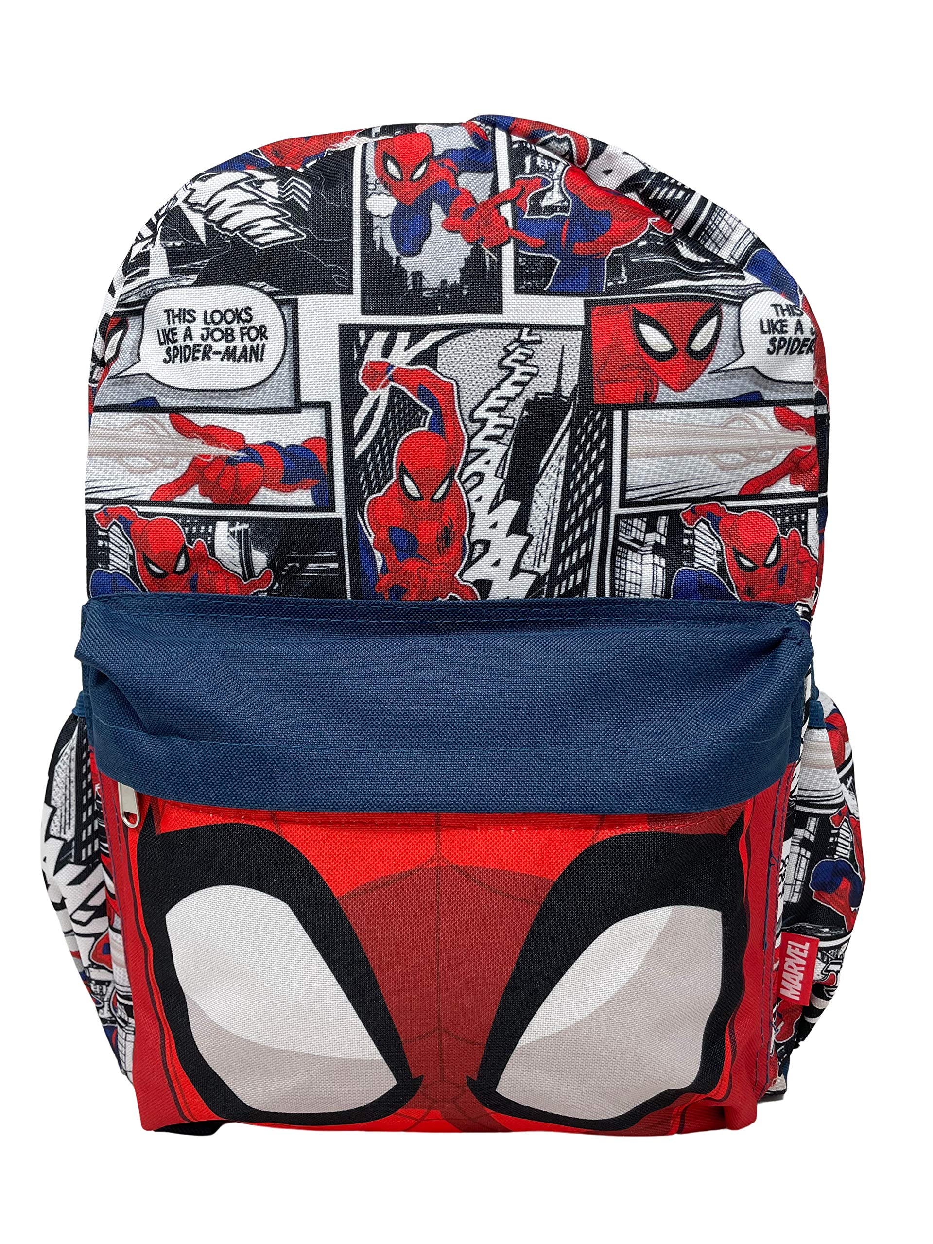 Spider-Man Large 16 inch All Over Print Backpack - Spiderman