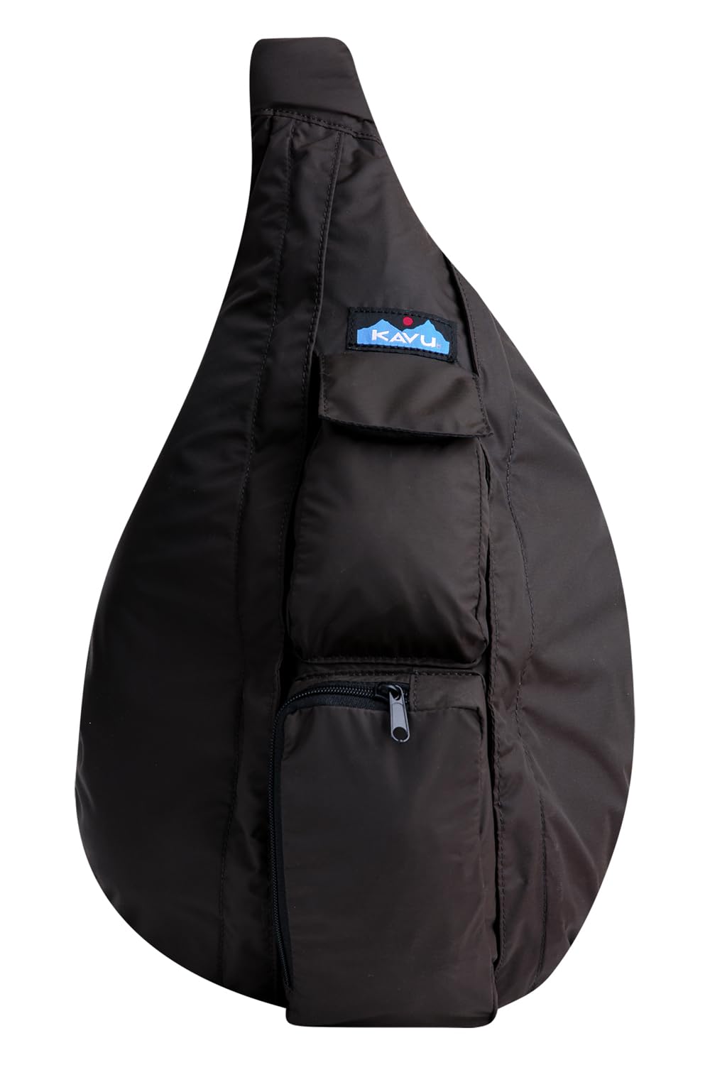 KAVU Rope Sack Sling Crossbody Backpack - Blackout