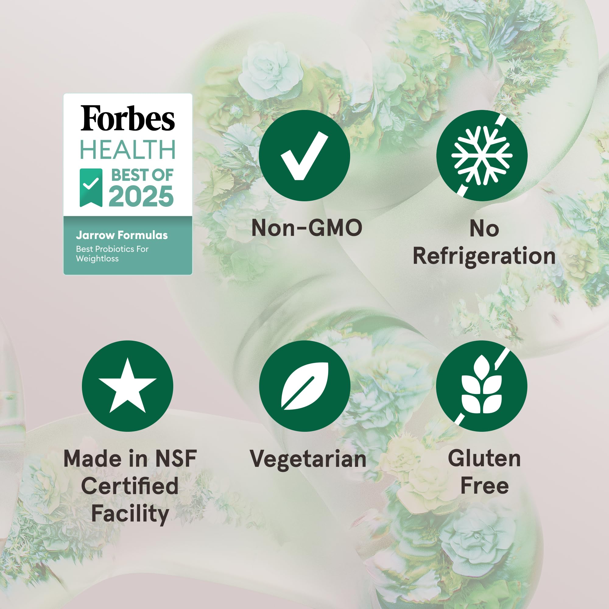 Jarrow Formulas Jarro-Dophilus EPS - 5 Billion Viable Organisms Per Serving - 120 Enteric Coated Veggie Caps - Multi-Strain Probiotic - Intestinal & Immune Health - Up to 120 Servings