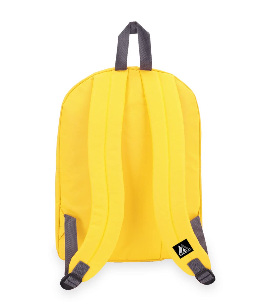 Everest Classic Backpack, Lemon, One Size