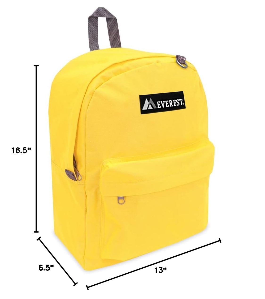 Everest Classic Backpack, Lemon, One Size