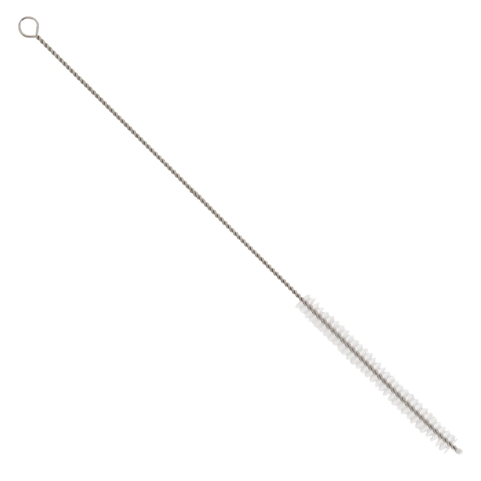 4 Pack Metal Straw Cleaner Brush, Extra Long Stainless Steel with Bristles for Cleaning Water Bottles, Boba Straws, Pipes, Tubes (12 in)