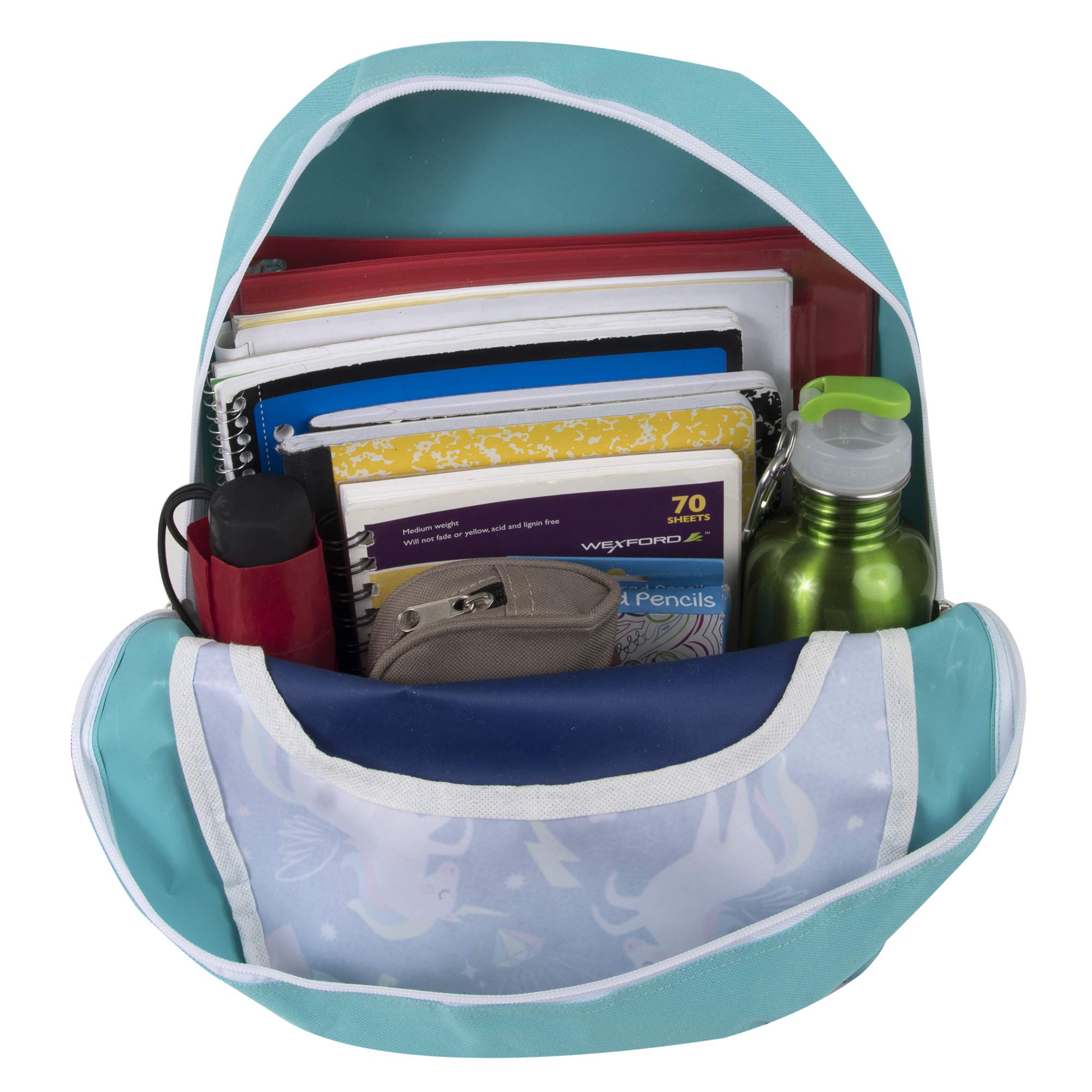 Trail maker 15 Inch Kids Backpacks for Preschool, Kindergarten, Elementary School Boys and Girls with Padded Straps