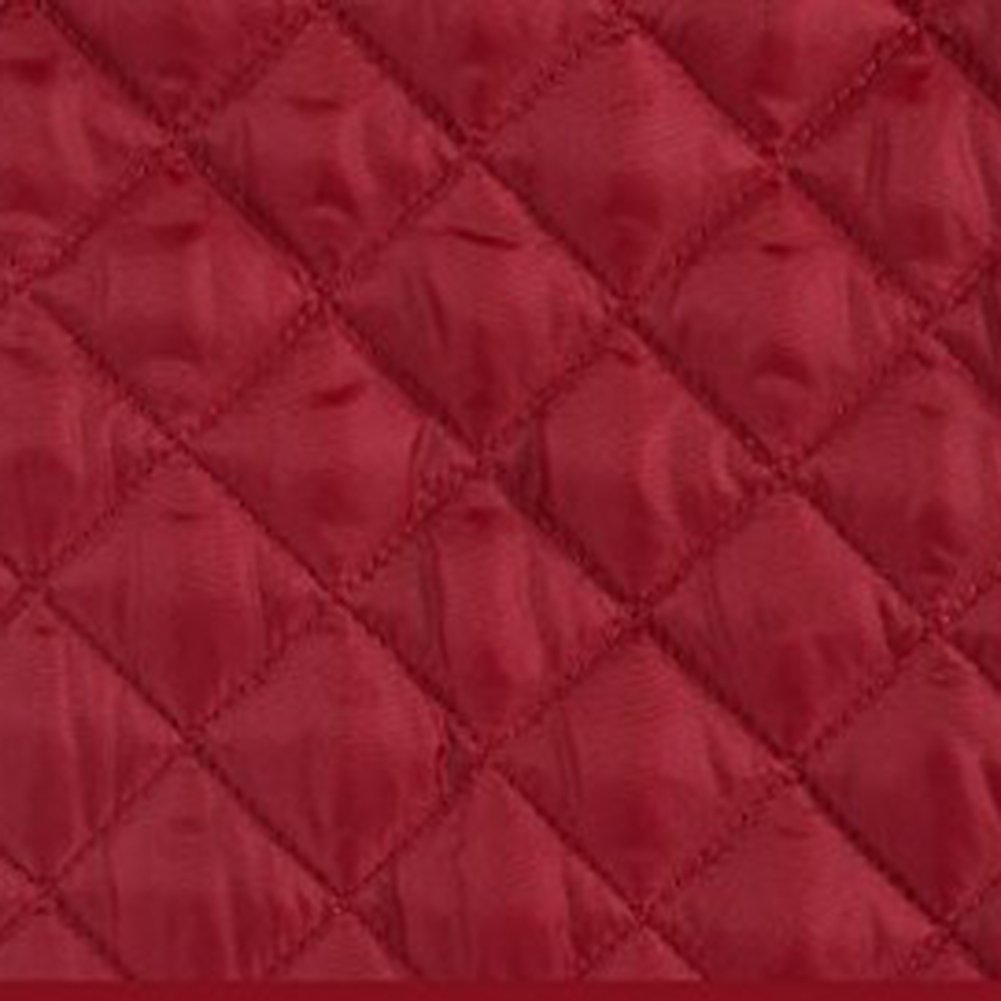 Toaster Cover, Polyester Quilted Four Slice Toaster Appliance Cover, Dust and Fingerprint Protection, Machine Washable-2 YR Warranty (12W x 11D x 8.5H, Red Polyester)