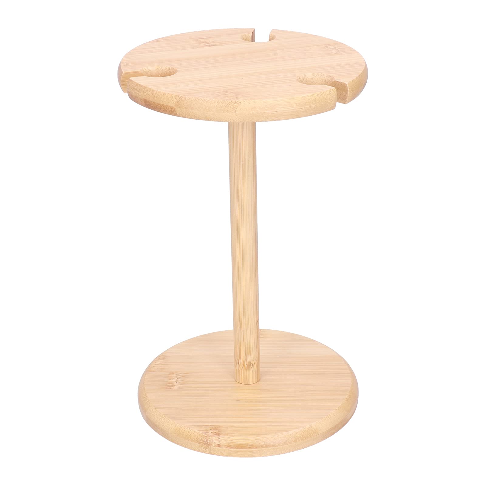 NALLELY Wine Glass Cup Holder,Wine Glass Hanger,Bamboo Wood Goblet Wine Glass Hanging Drain Rack,Installation Size: 25 * 15.5 * 15.5cm,for Home Kitchen Dining Room,Home Decoration