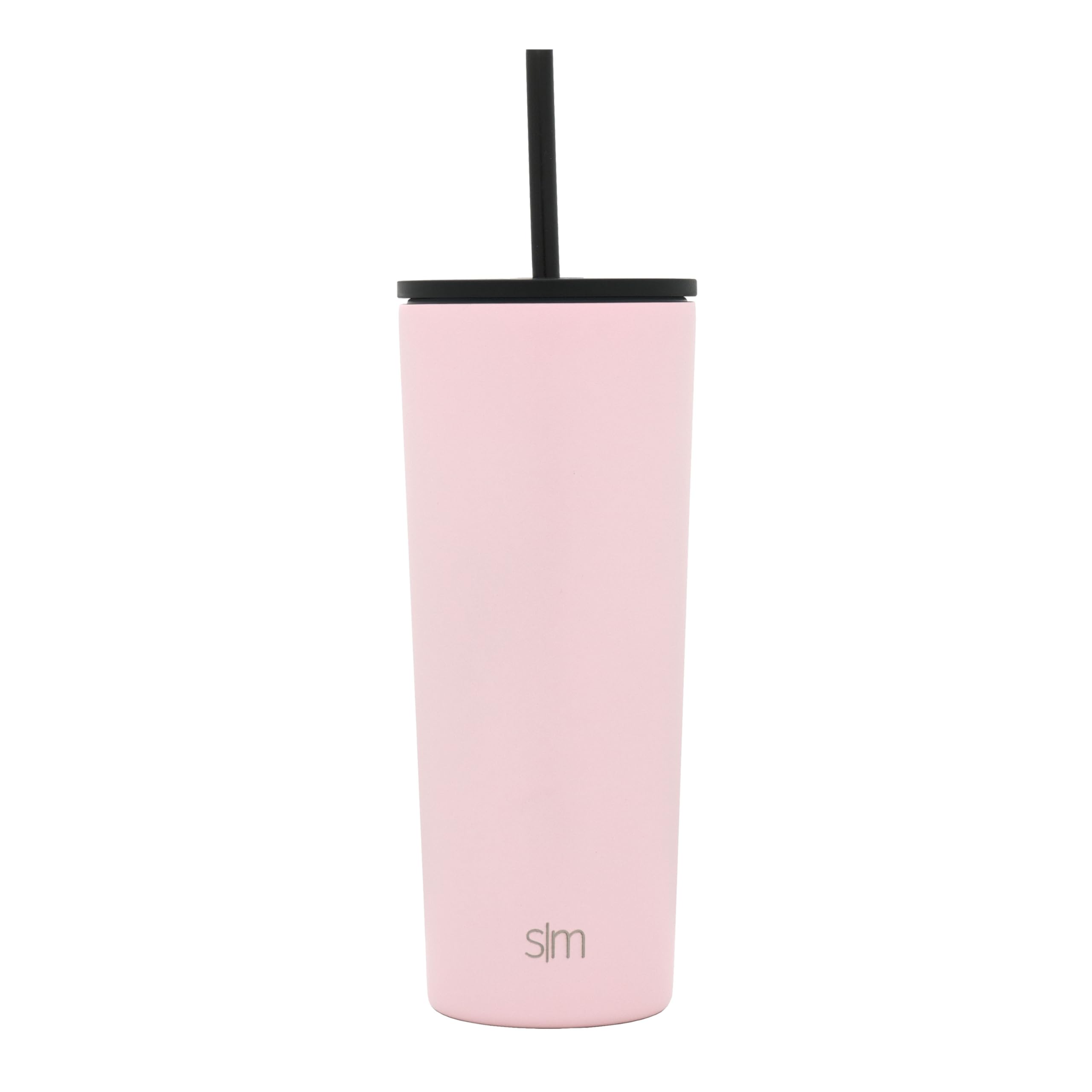 Simple Modern Insulated Tumbler with Lid and Straw | Iced Coffee Cup Reusable Stainless Steel Water Bottle Travel Mug | Spring Break Gifts For Her & Him | Classic Collection | 32oz | Cream Leopard