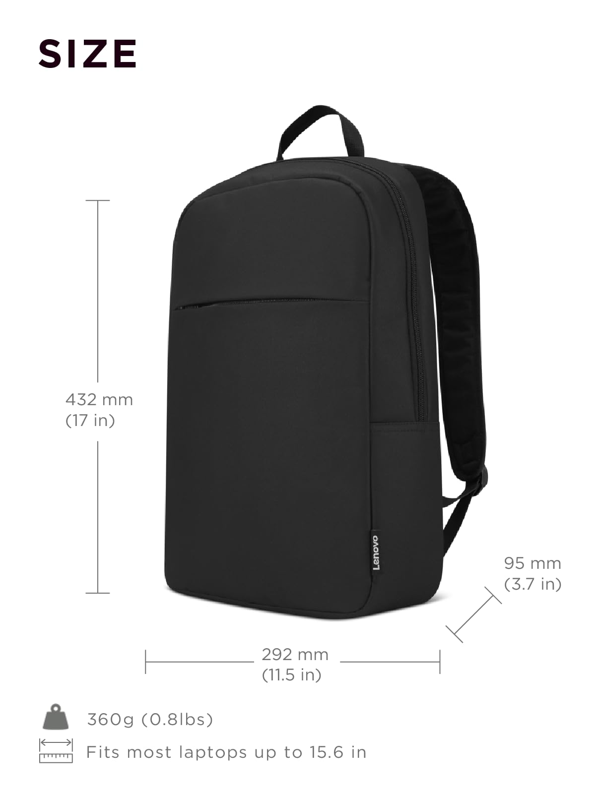 Lenovo B215, Black, 15.6 inch