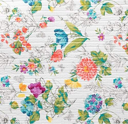 PioneerWoman Blooming Bouquet Non-Adhesive Shelf Liner - 20" x 6'