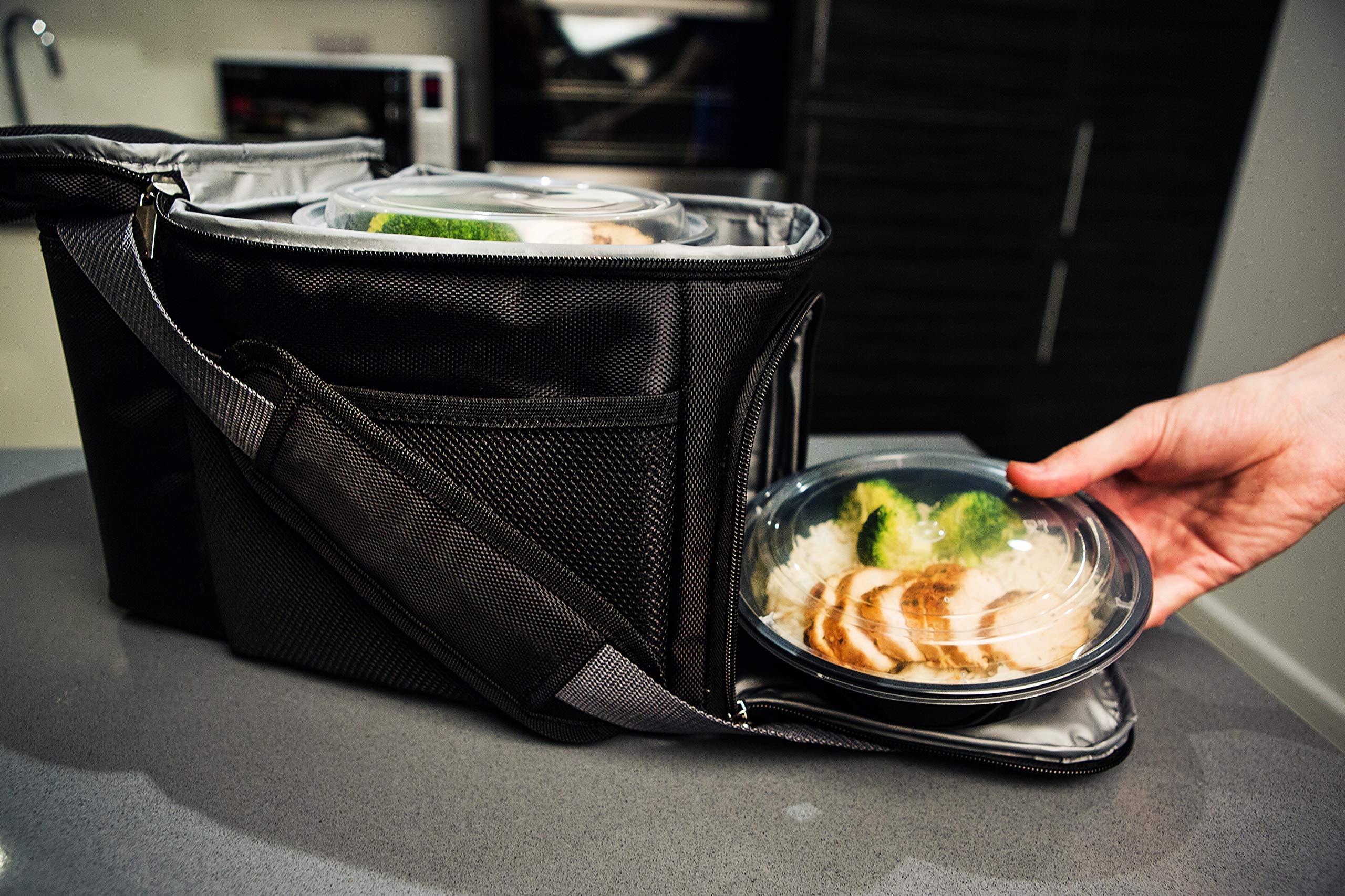 Meal Prep Containers - Reusable Plastic Containers with Lids - Disposable Food Containers Meal Prep Bowls - Plastic Food Storage Containers with Lids - Lunch Containers by Prep Naturals (30 Pack)