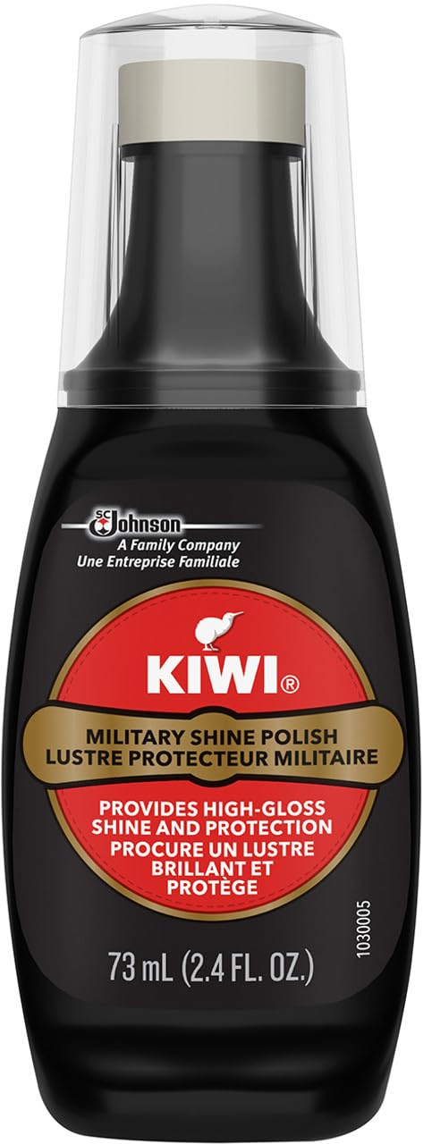 KIWI Honor Guard Instant Spit Shine Black, 2.5 FL OZ (Pack - 1)